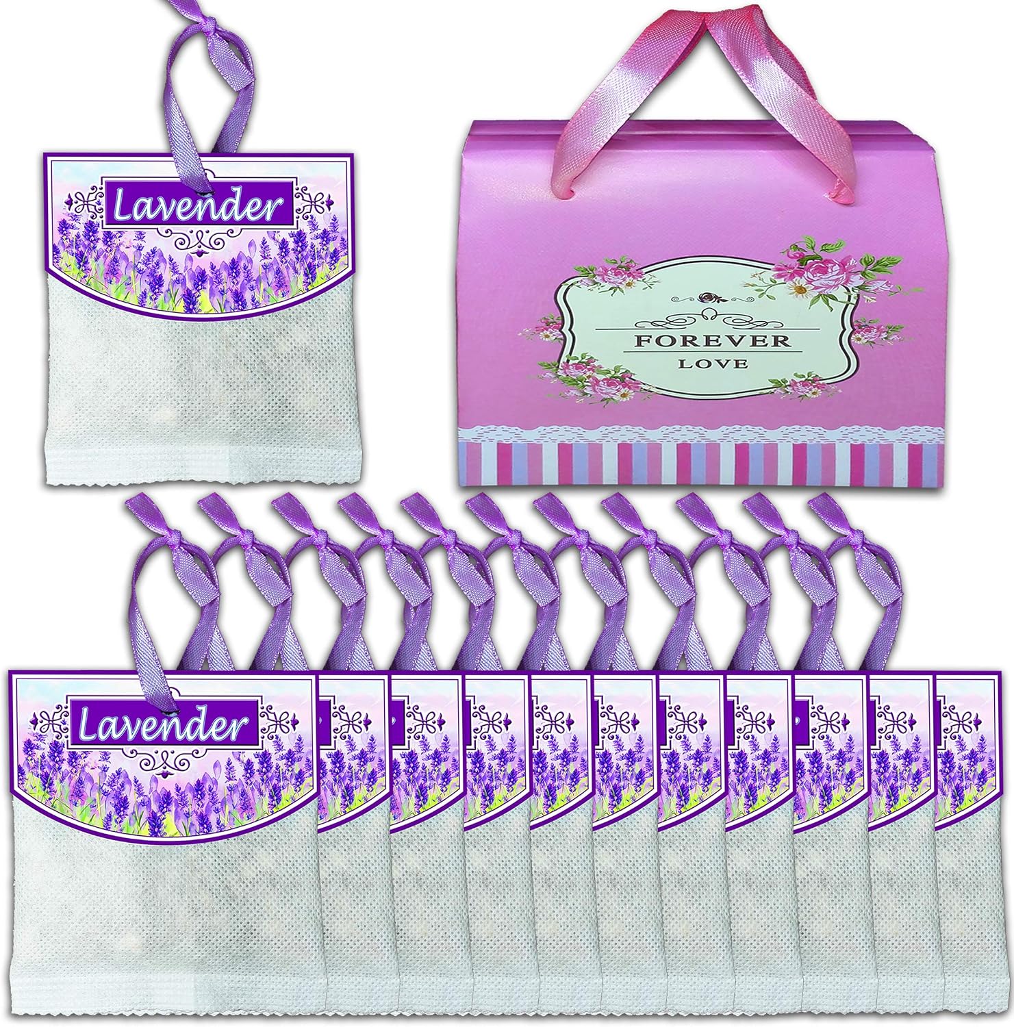 Amazon.com: 12 Packs (Upgraded Version) Reusable Lavender Scented ...