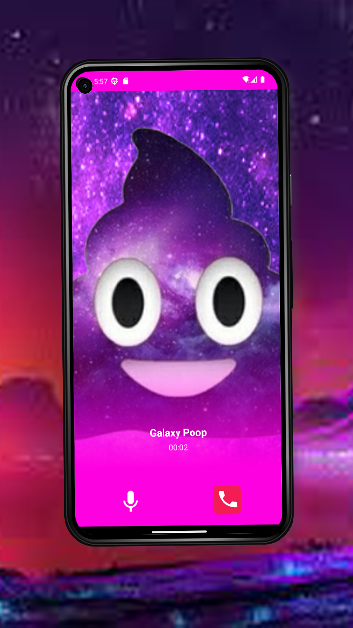 Incoming Video Call From Galaxy Poop Fake Video Voice Call & Texting ...