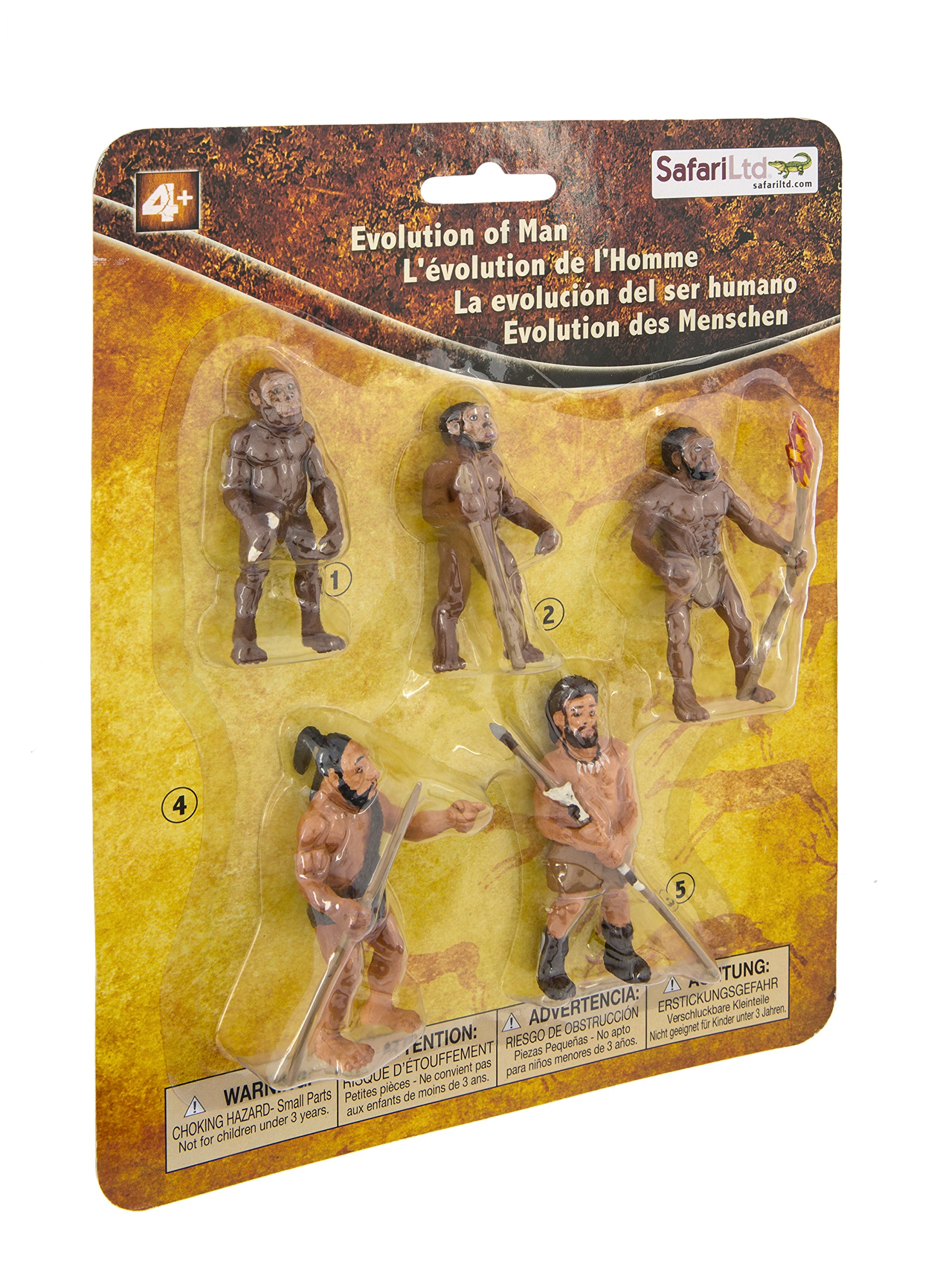 Safari Ltd Safariology Evolution of Man Historical Toy Figurines ...