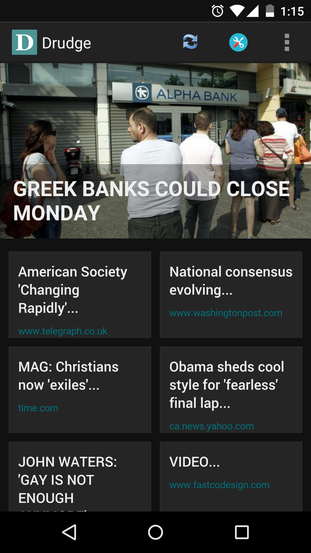 Reader For Drudge Report - App on Amazon Appstore