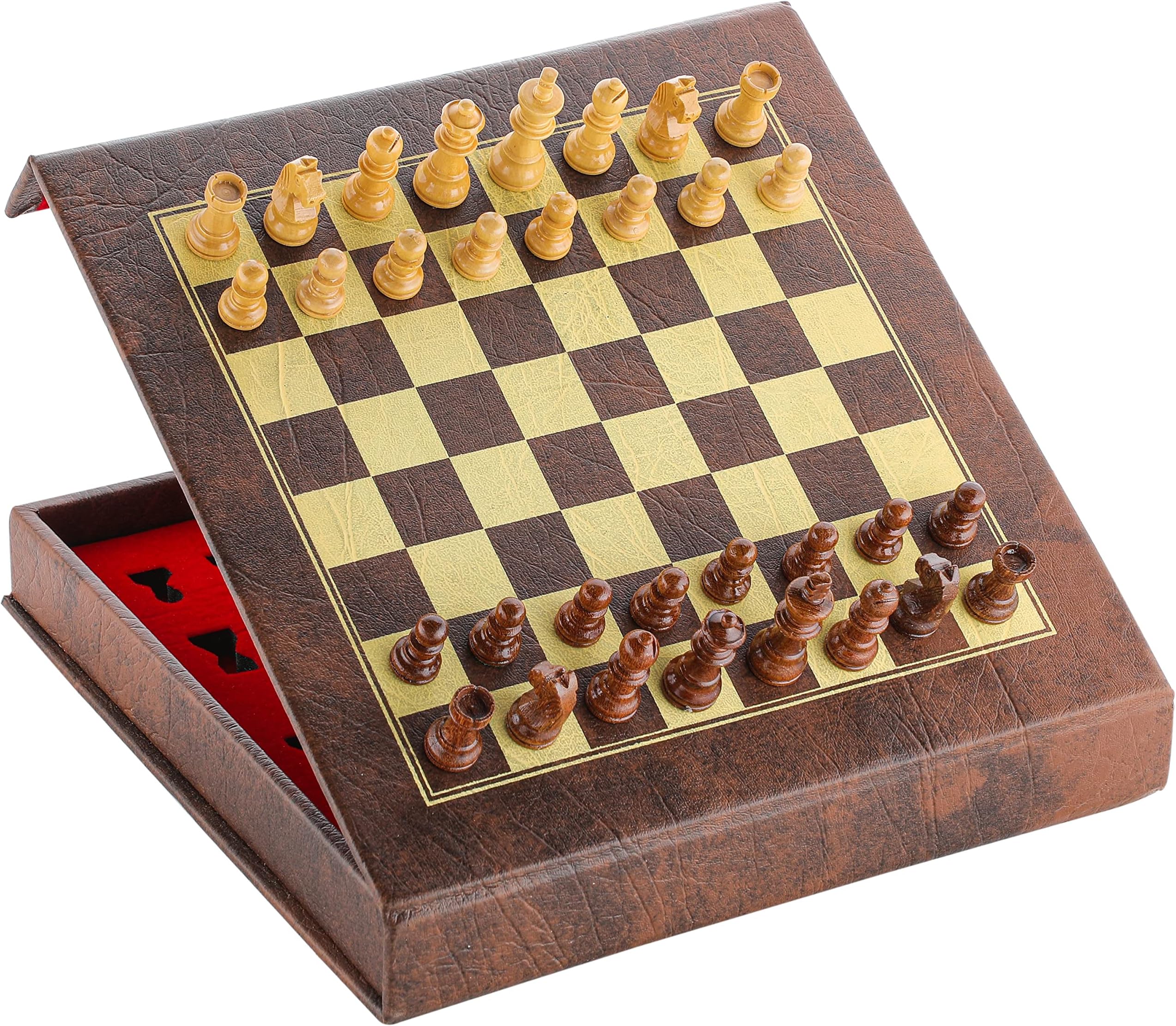 Buy Magnetic Chess Board Set with Magnetic Pieces for Kids and Adults ...