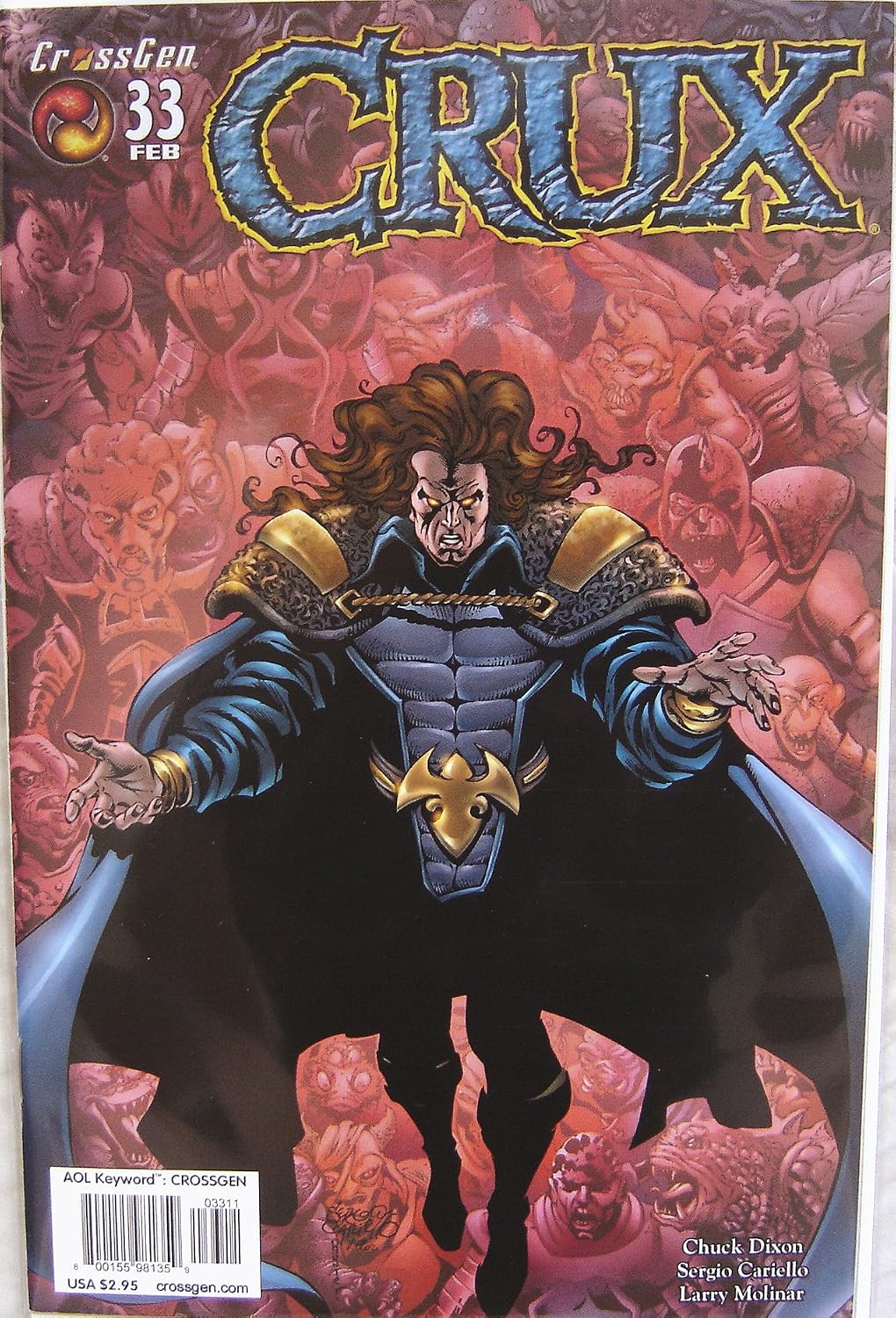 Amazon.com: Crux No. 33 Feb 2001 CrossGen Comics: Chuck Dixon: Books