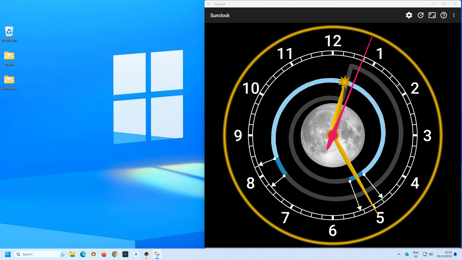 Sunclock: Sunrise, Sunset, Moonrise and Moonphase - App on Amazon Appstore