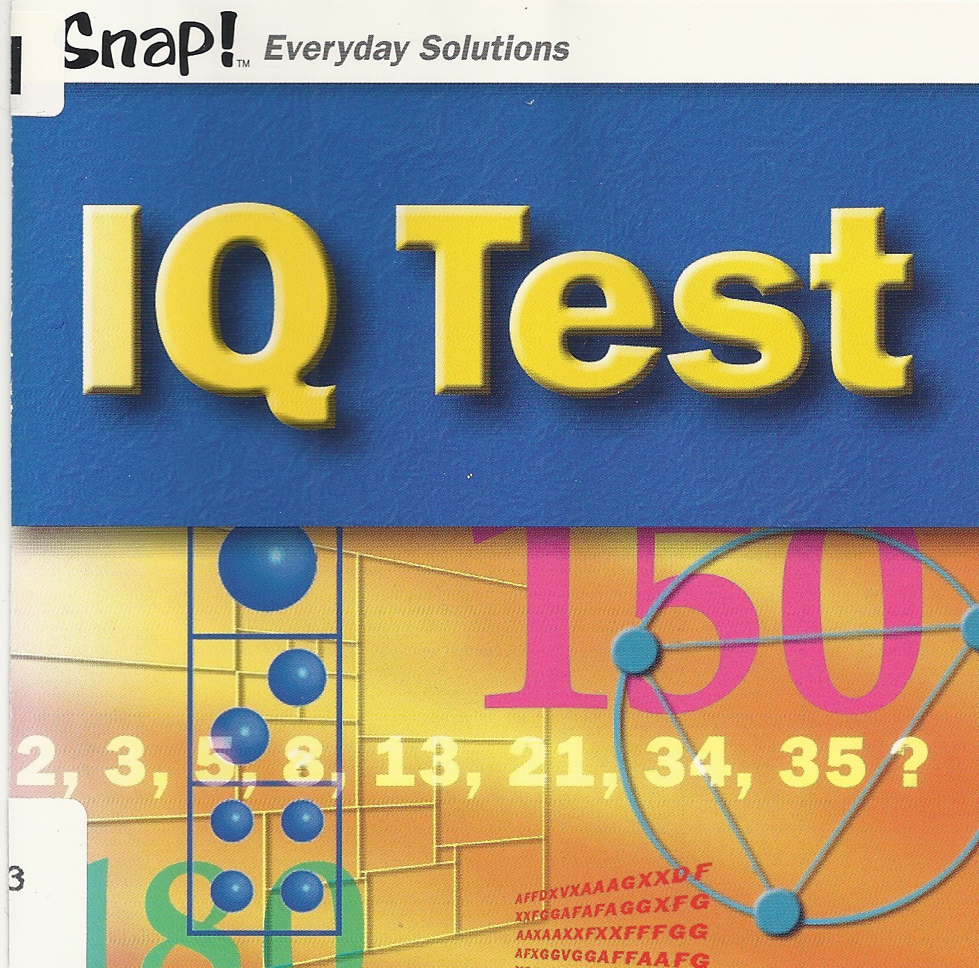 IQ Test (Snap! Everyday Solutions): 9781591501022: Amazon.com: Books