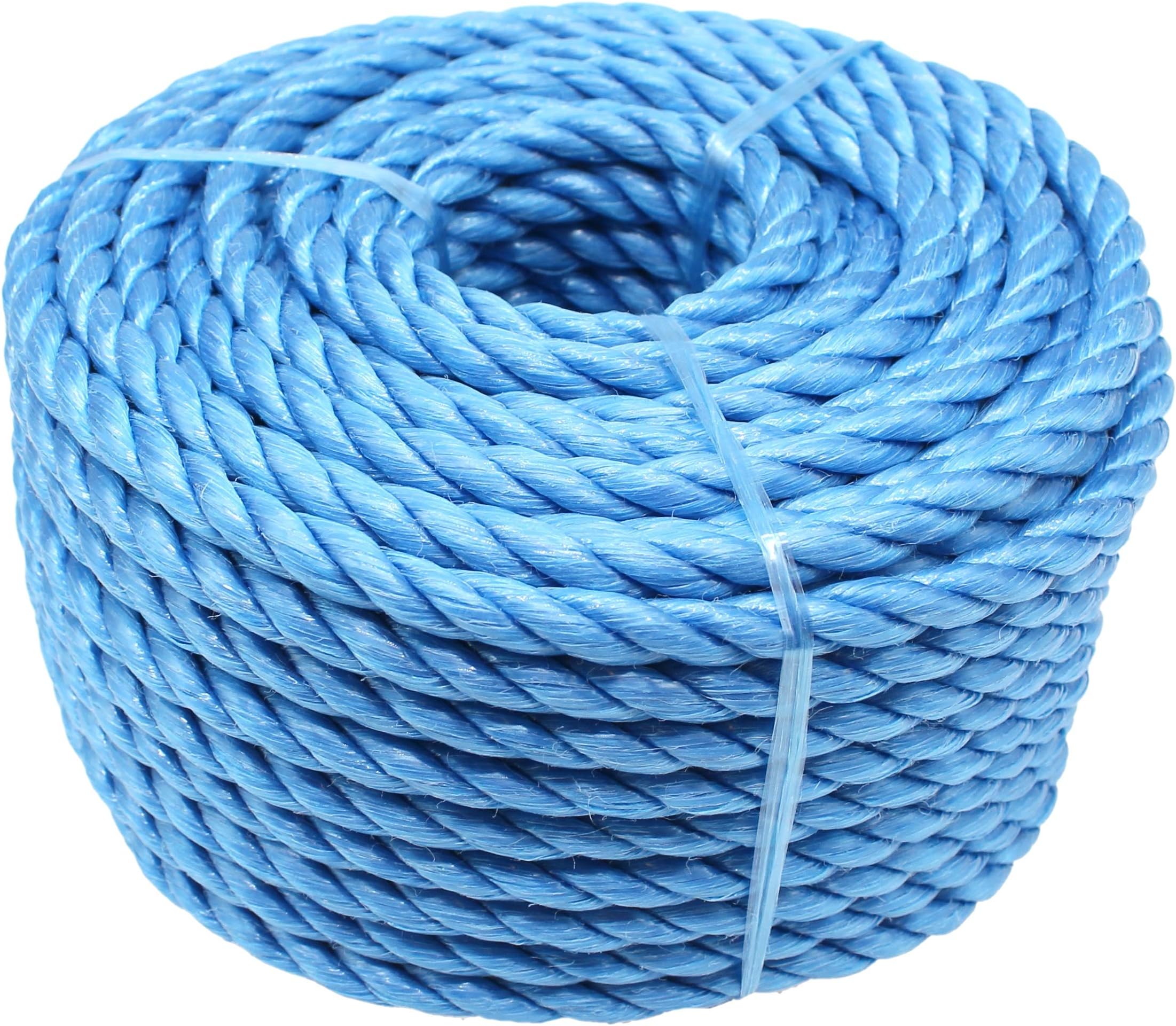 Faithfull FAIRB30120 Blue Poly Rope Coil 12mm Dia x 30M Max Load 220kg ...