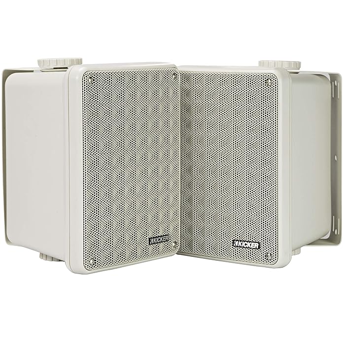 Buy Kicker KB6G 2-Way Full Range Indoor Outdoor Speakers (Pair ...