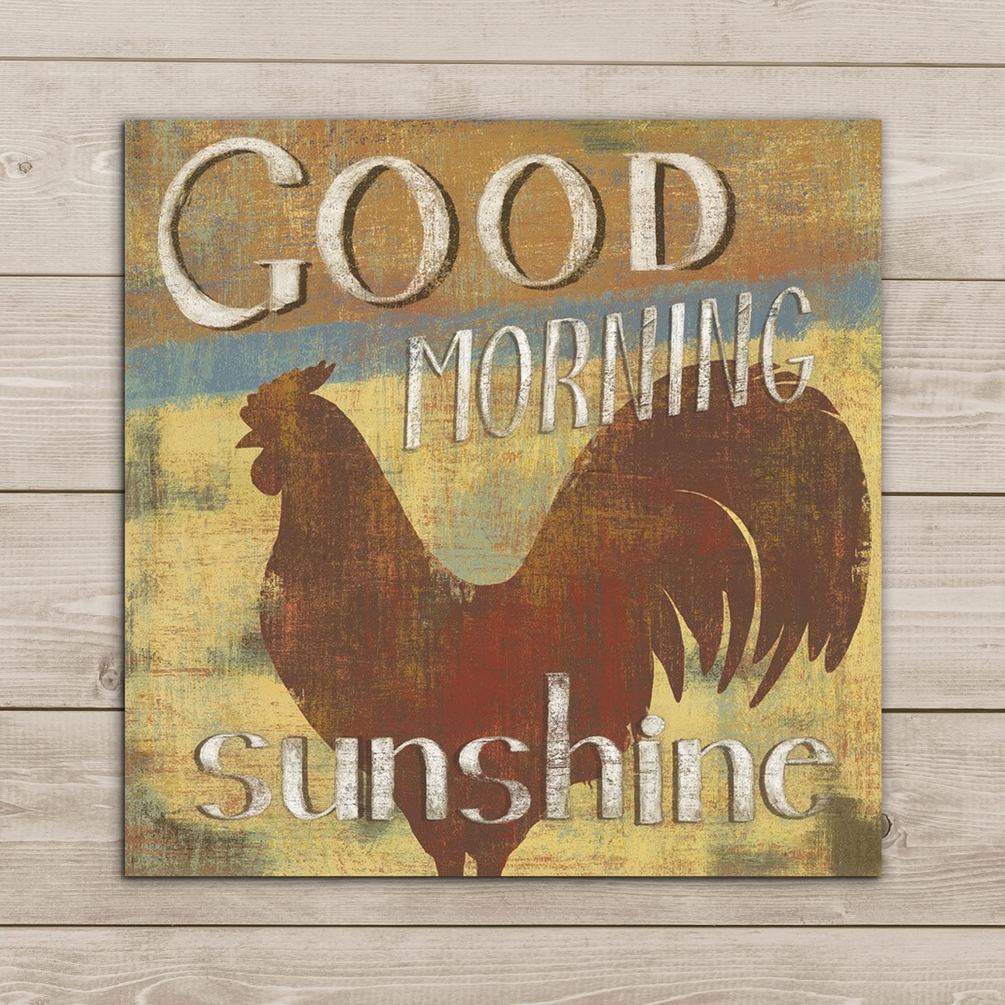 Good Morning Sunshine Vintage Sun Coffee Tin Good Morning Sunshine