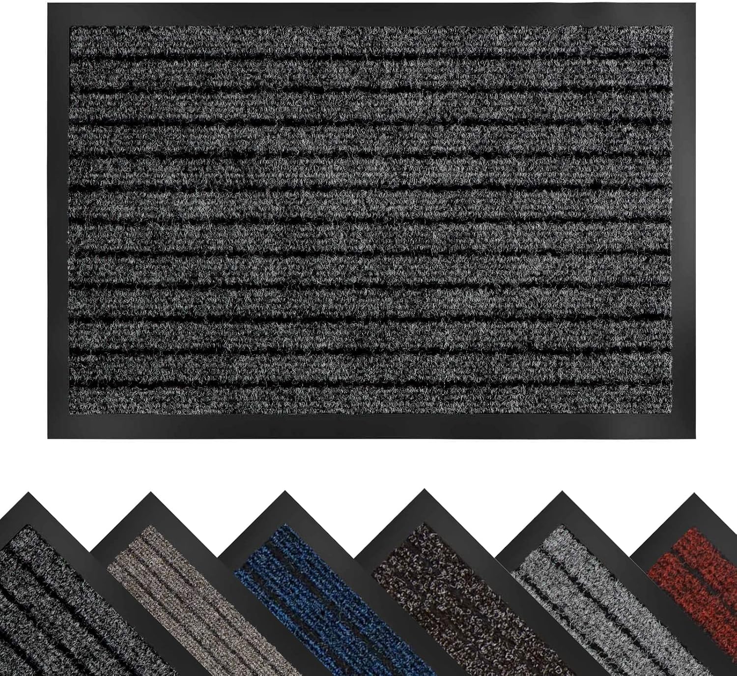 FLODI. Dirt Trapper Mat - DURA, Absorbent Entrance Mat, Ribbed Scarping ...