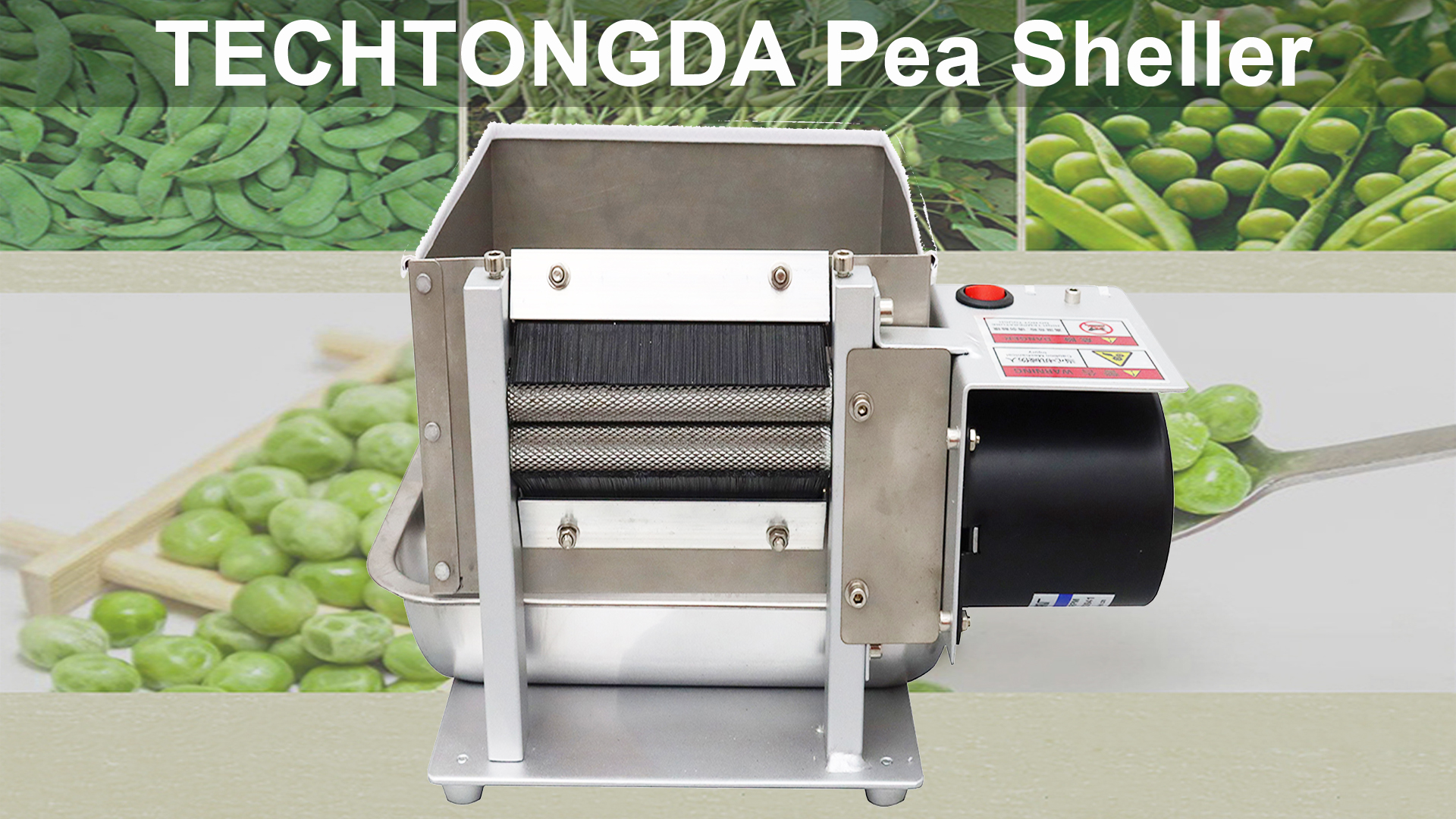 Watch TECHTONGDA Electric Pea Sheller Bean Peeling Machine on Amazon Live