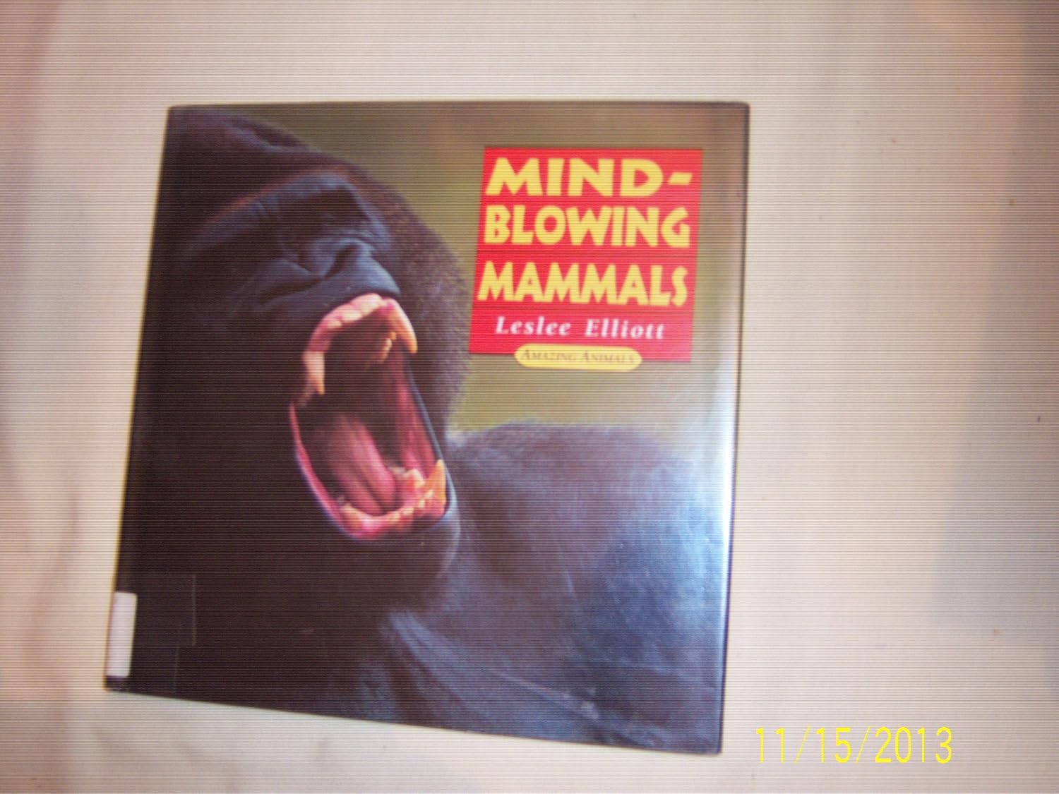 Mind-Blowing Mammals (Amazing Animals): Elliott, Leslee: 9780806912707 ...