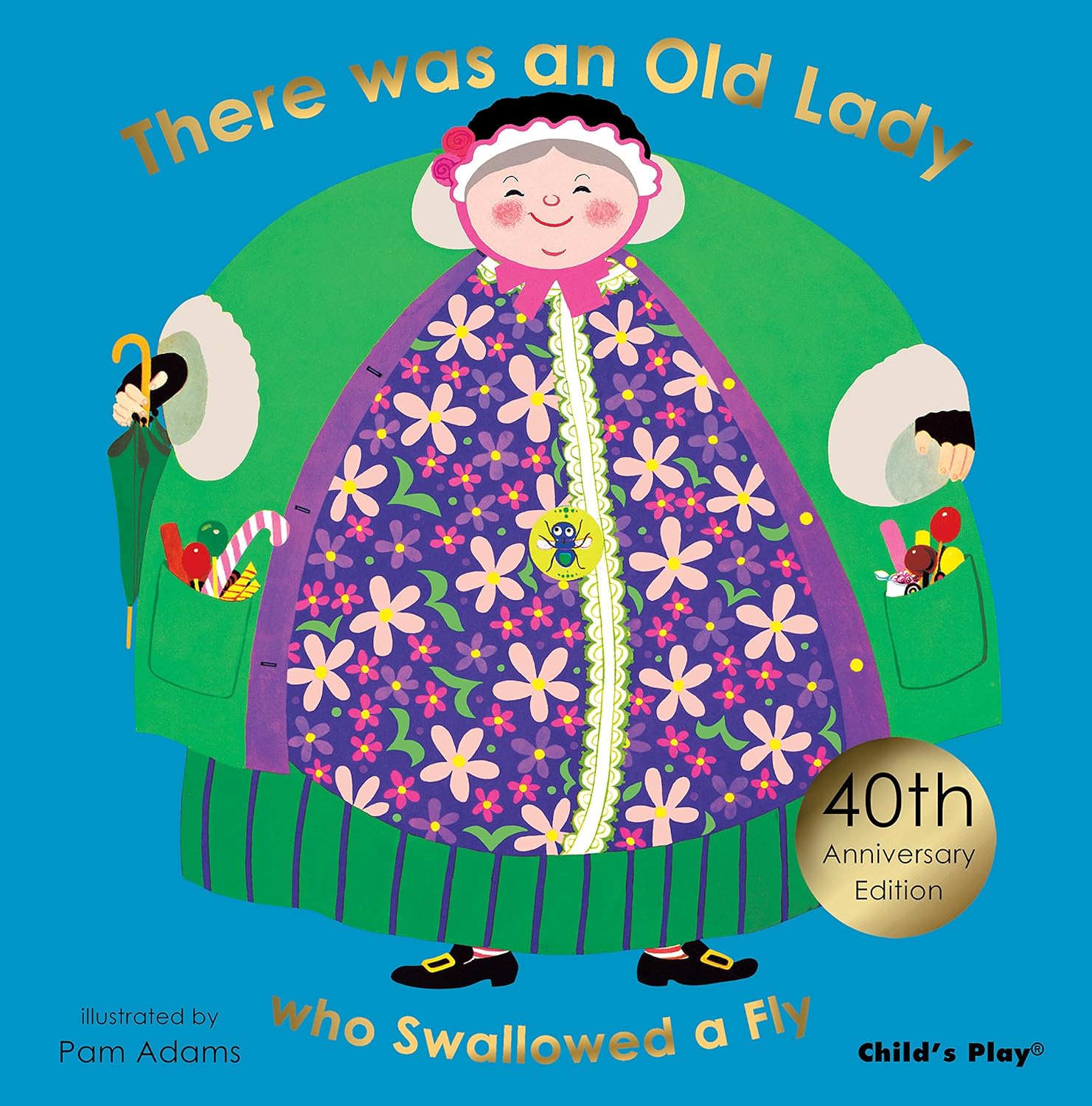 There Was an Old Lady Who Swallowed a Fly: Pam Adams, Pam Adams ...