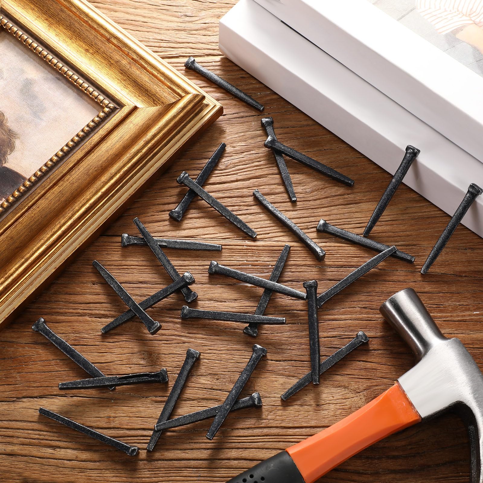 Snapklik.com : 25 Pcs 2 Inch Antique Head Nails Decorative Antique ...