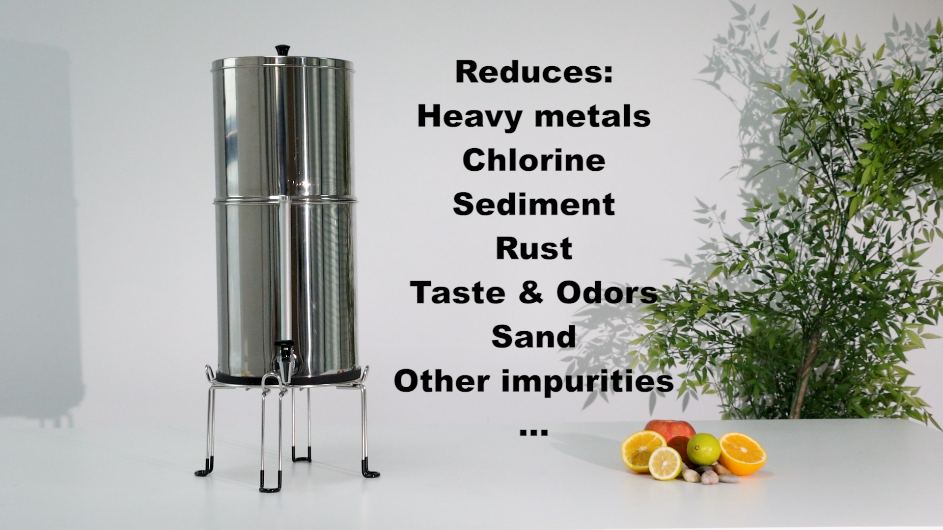 Watch 2.25 Gallon Gravity-fed Water Filter System on Amazon Live