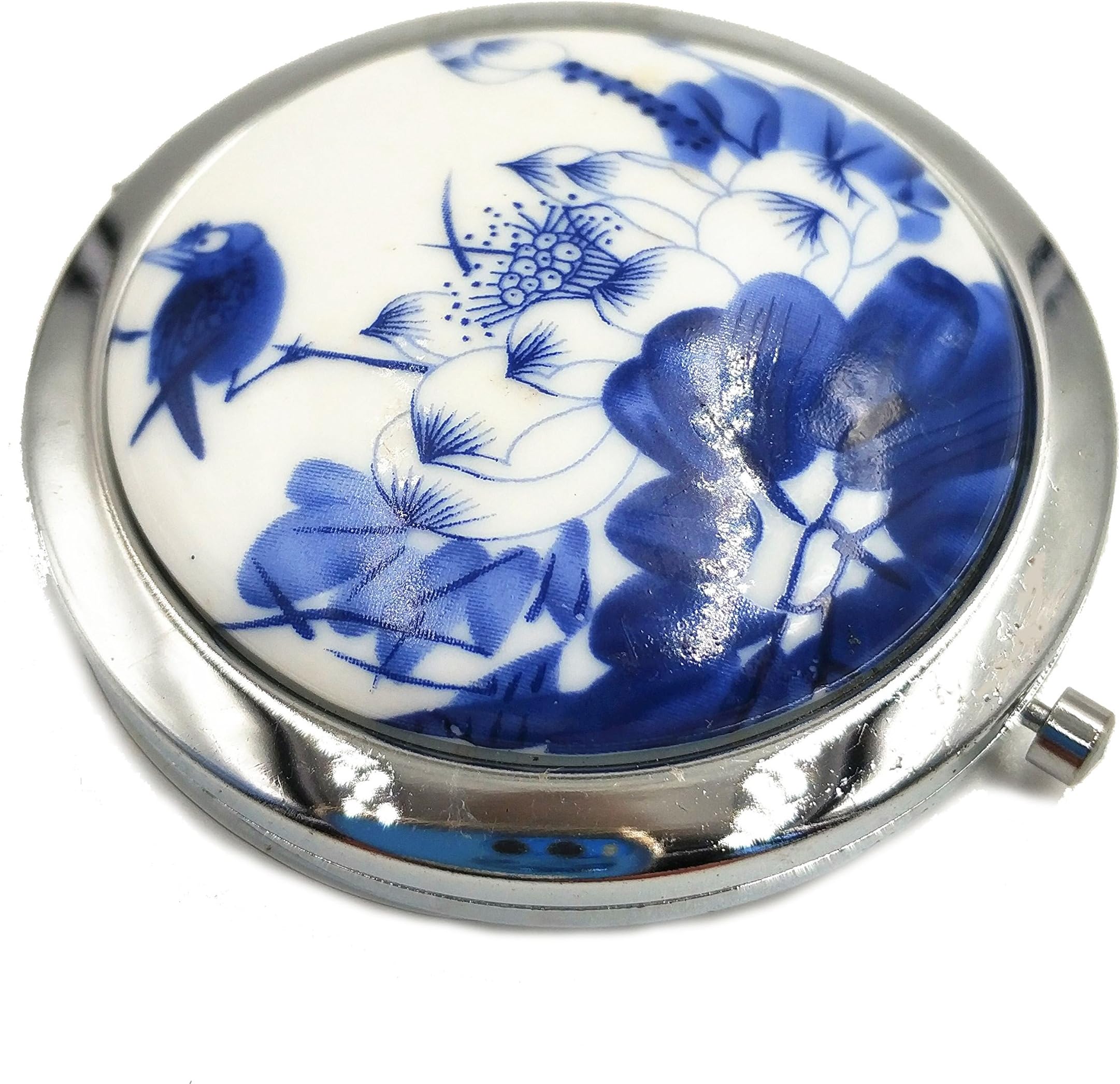 Compact Mirror for Handbag Small Round Mirror Magnifying Makeup Set ...