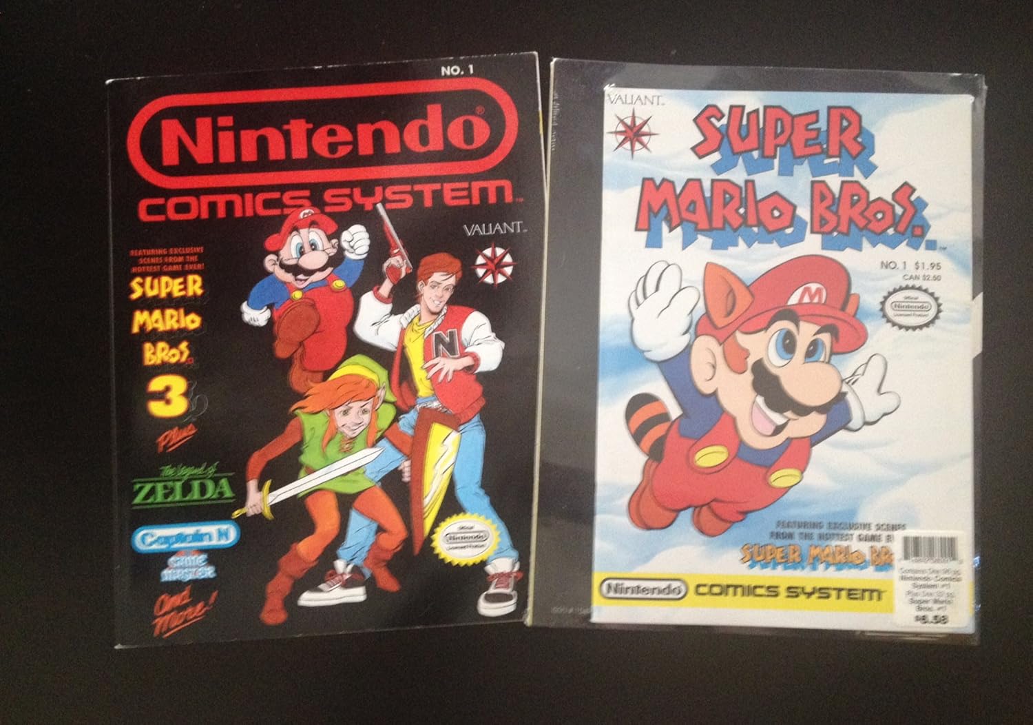 Nintendo Comics Sealed Set - Nintendo Comics System #1 and Super Mario ...