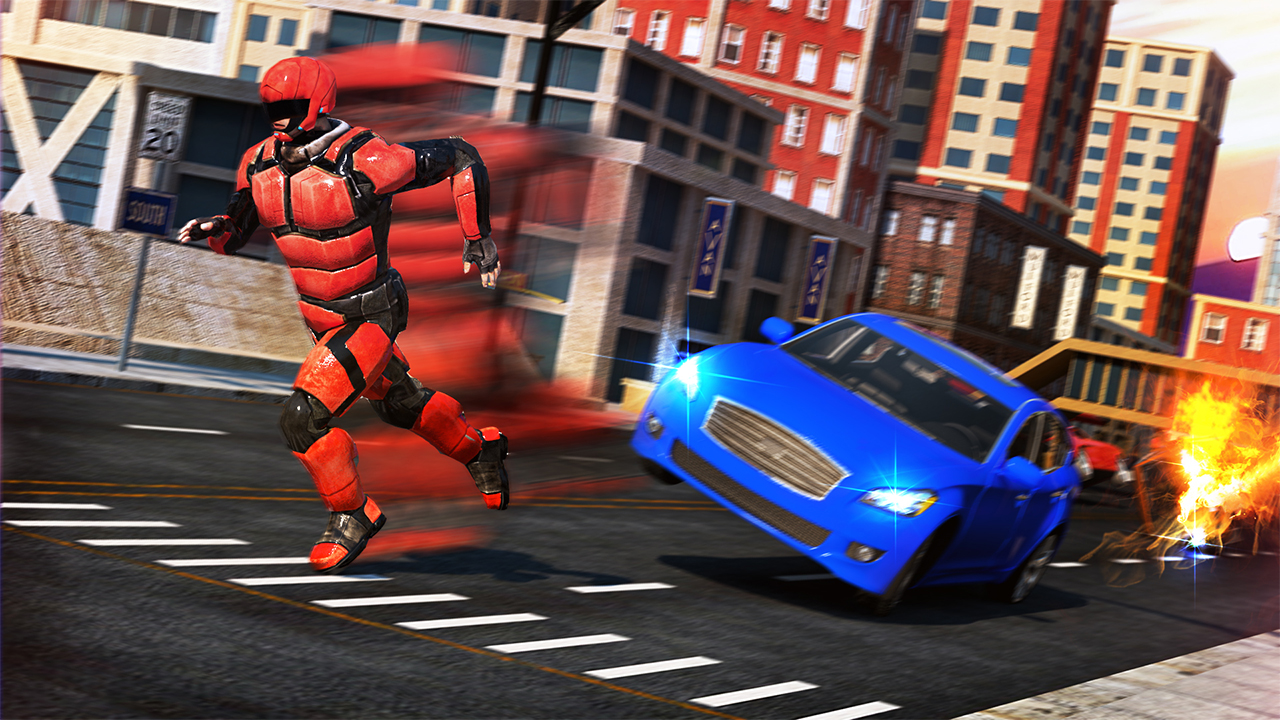 Superfast Robot Light Hero : Super light robot shooting game speed hero ...