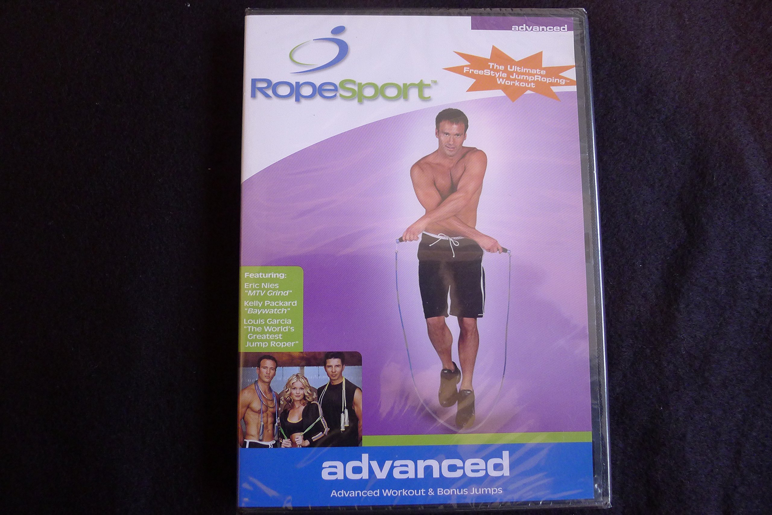 Amazon.com: Ropesport: Advanced Workout [DVD] : Eric Nies, Kelly ...