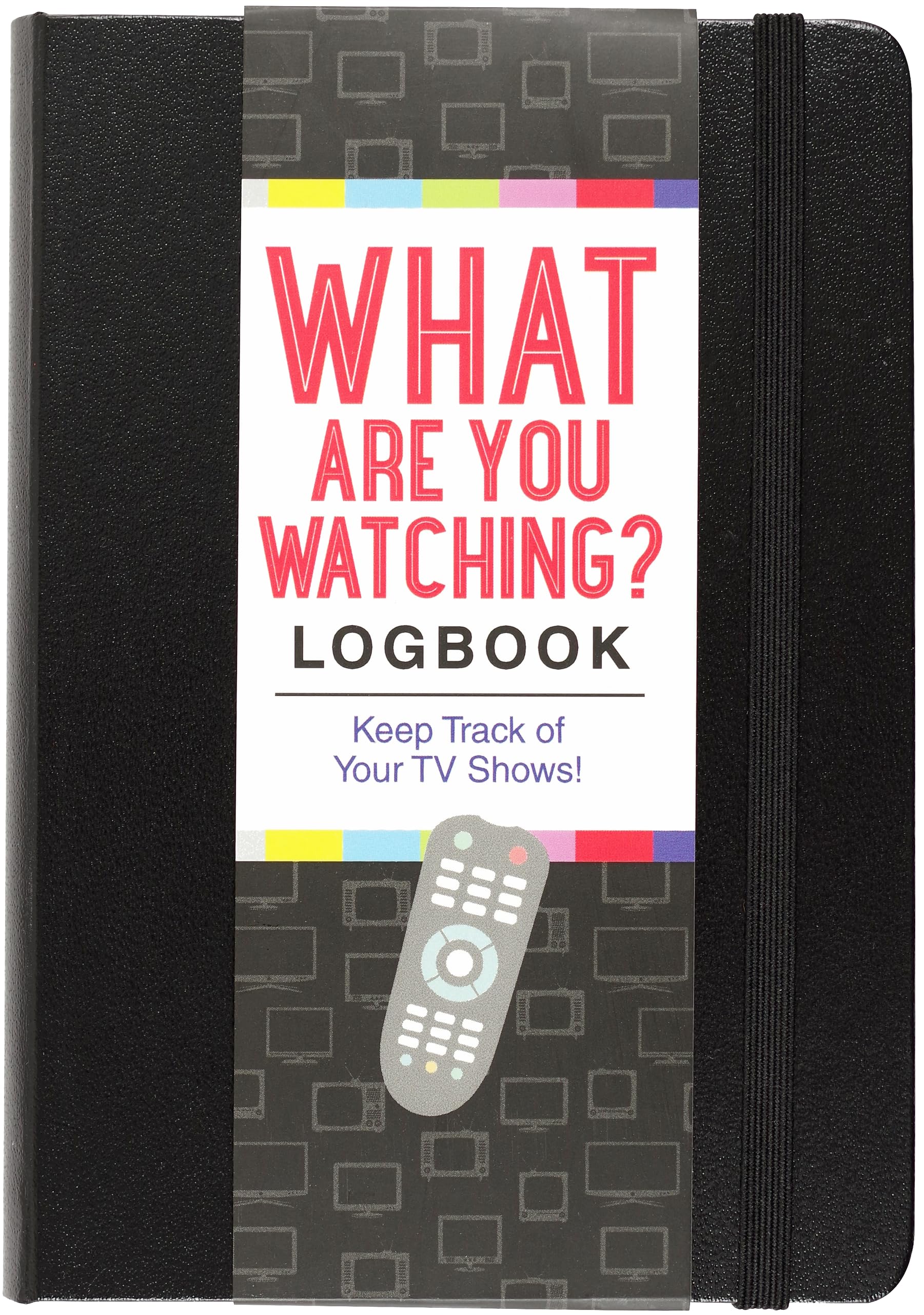 What Are You Watching? Logbook (with removable cover band for privacy ...