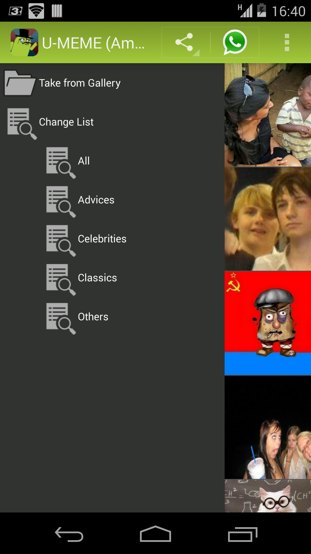 U-MEME Gold (Meme Generator):Amazon.de:Appstore for Android