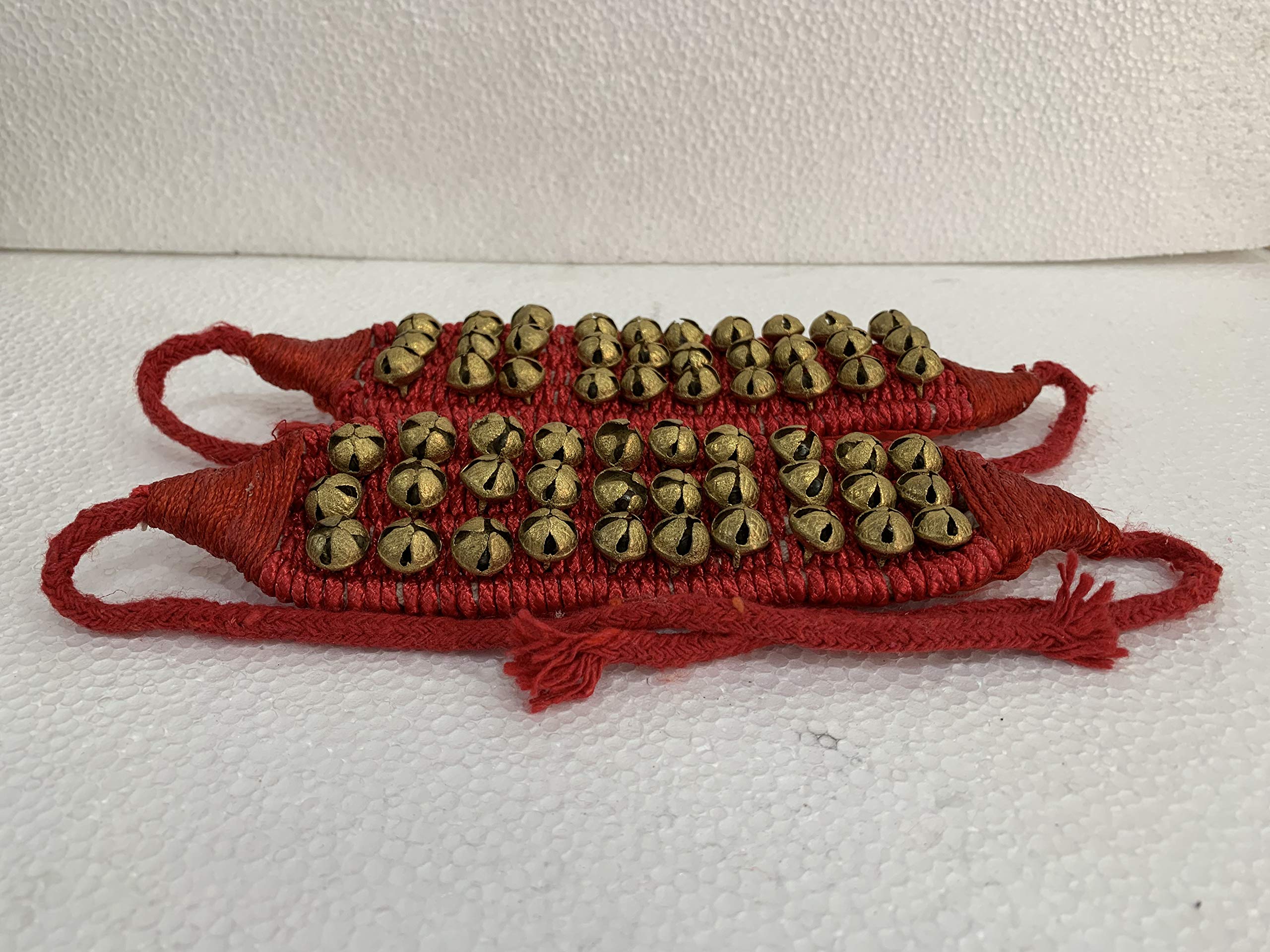 Buy Dancinging ghungroo bells Cushion Pads Indian Classical Dancers ...