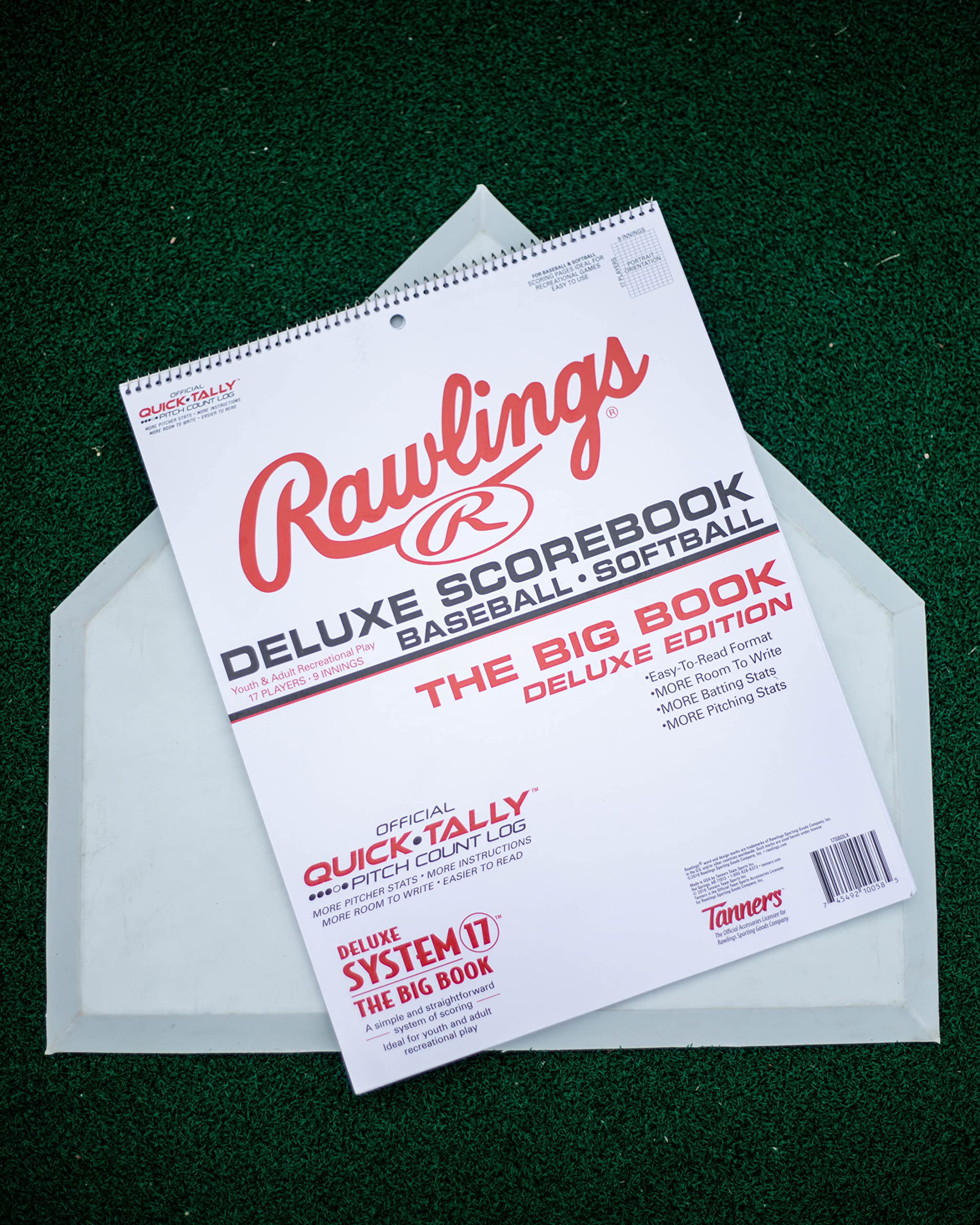 Snapklik.com : SYSTEM-17 Deluxe System Baseball/Softball Scorebook ...