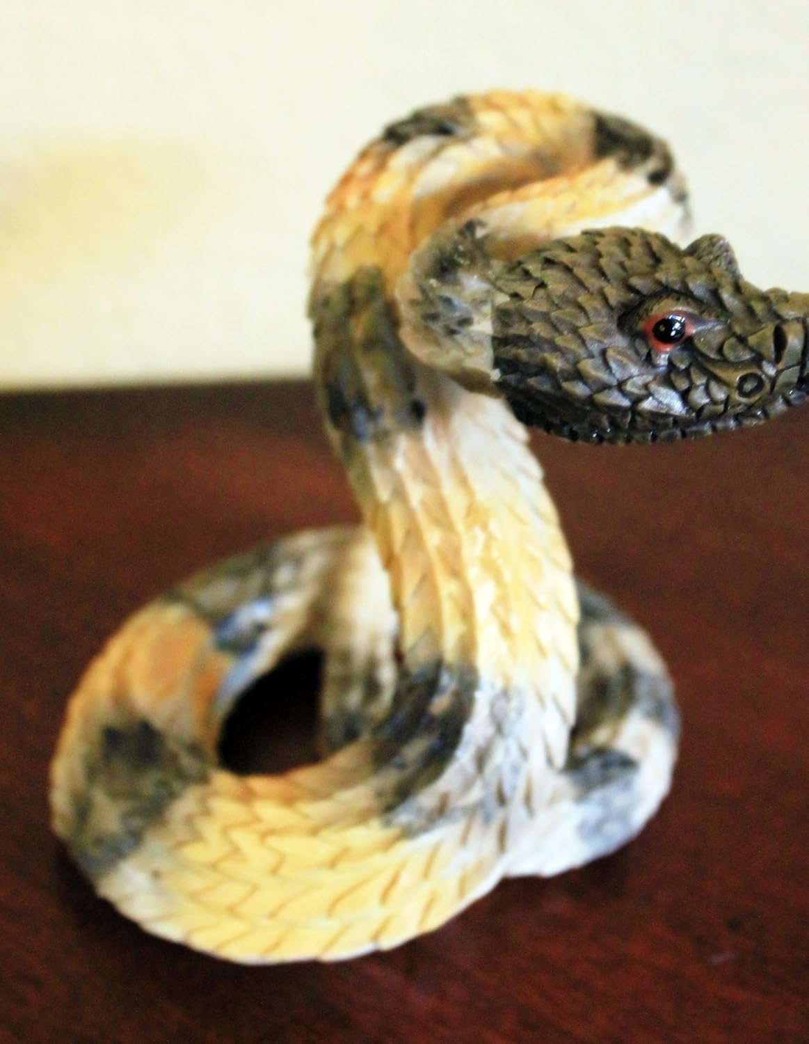 Snake Rattlesnake Diamond Back Figure Statue Toy KT111A : Amazon.in ...