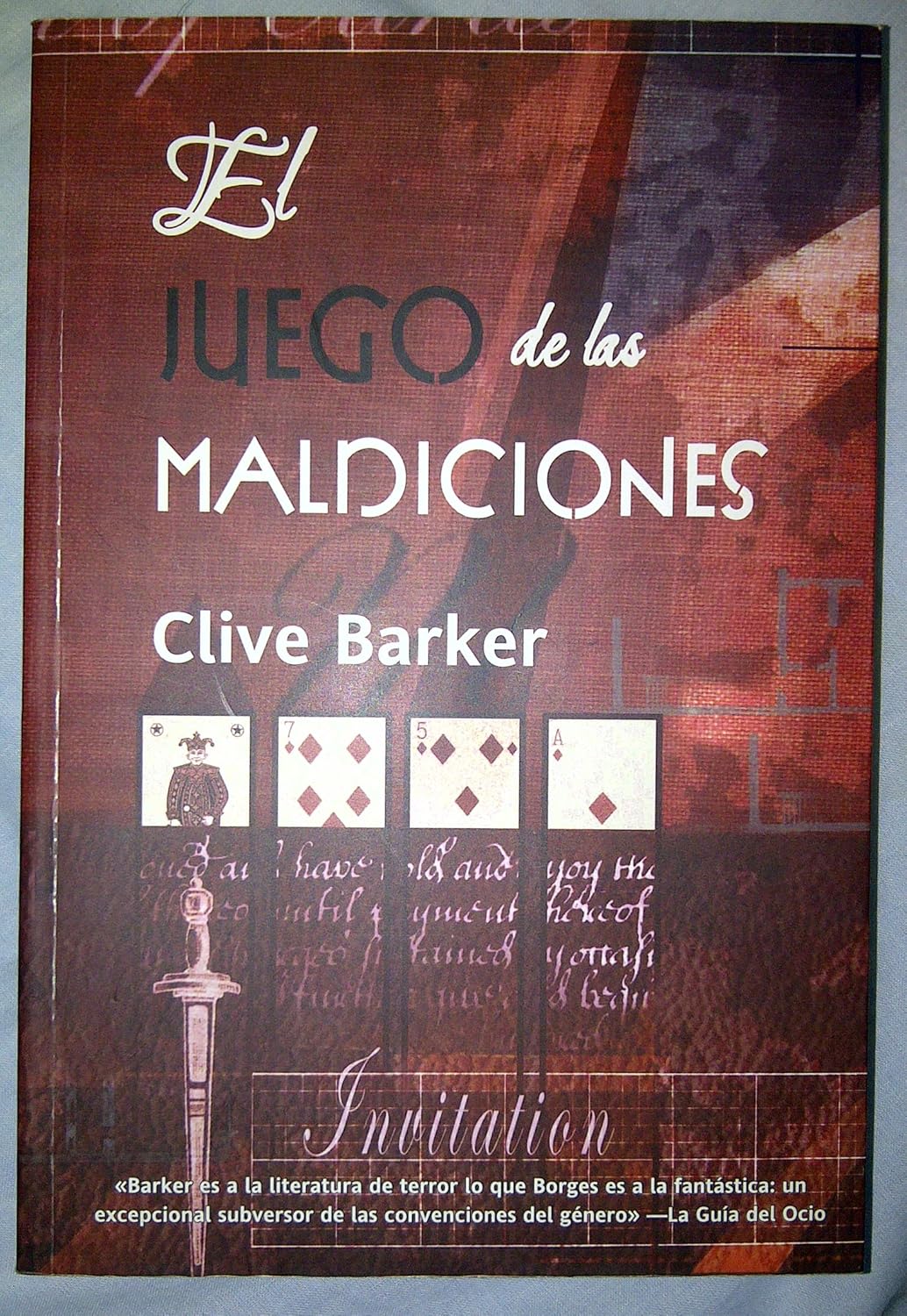 El juego de las maldiciones (Eclipse) : Barker, Clive: Amazon.es: Libros
