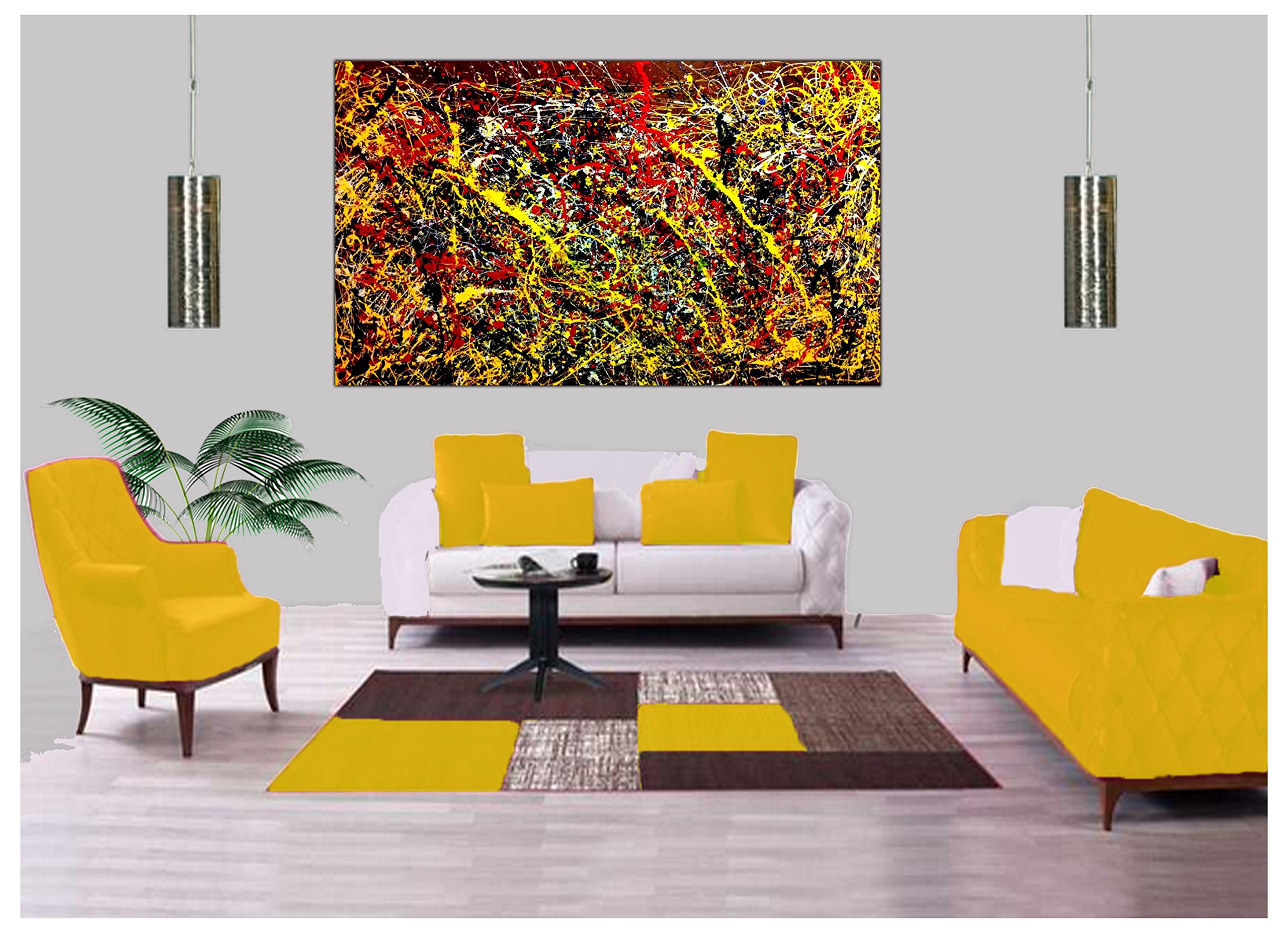 Jackson Pollock Drip Painting Christie's Offers Rare Jackson Pollock