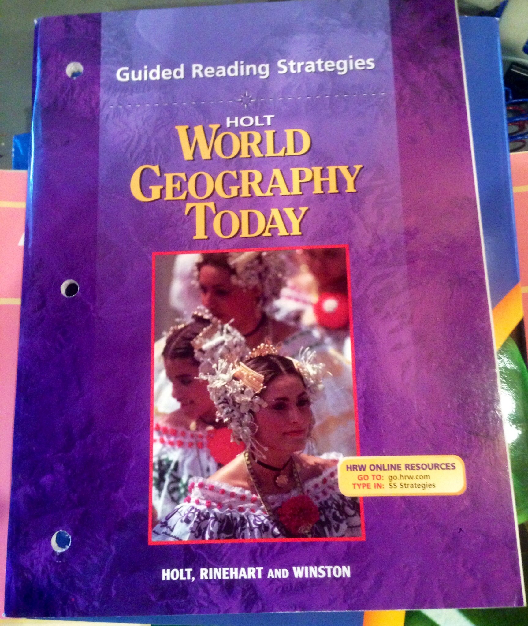 Guided Reading Strategies for World Geography Today: Holt, Rinehart and ...