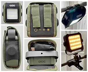 Amazon.co.jp: エーモン(amon) OGC チラックスランプ 折りたたみ式 専用USB充電ケーブル付属 キャンプ用 間接照明 8635 白 : 車＆バイク