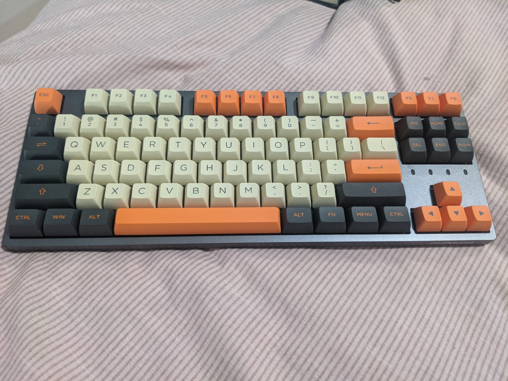 YUNZII AKKO Neon 157 Keycaps ASA Profile Keycap Set Double-Shot PBT ...