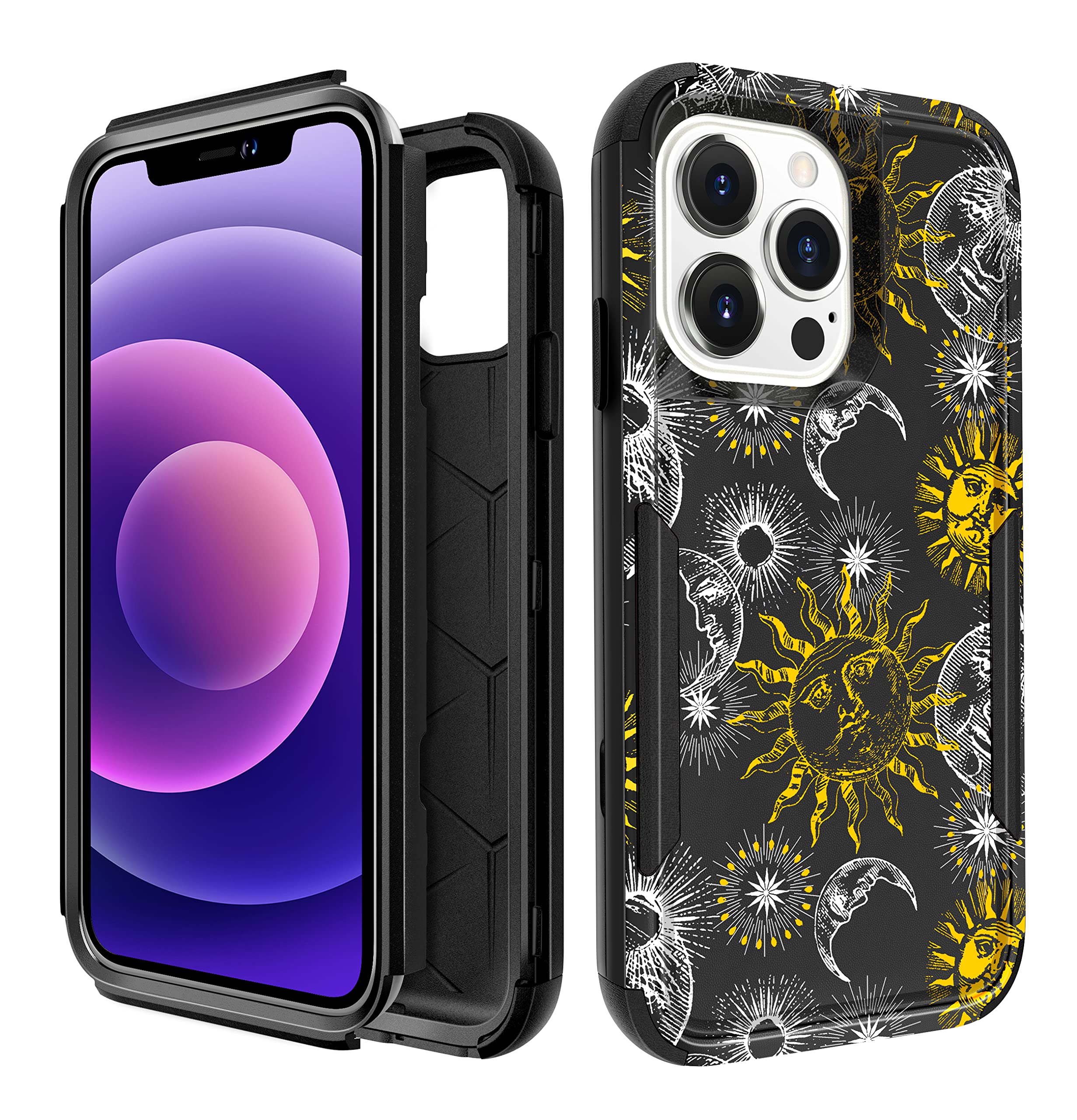 Amazon.com: Plakill for Apple iPhone 13 Pro Max Case Women Cute Girls Phone Cover Cool Aesthetic ...