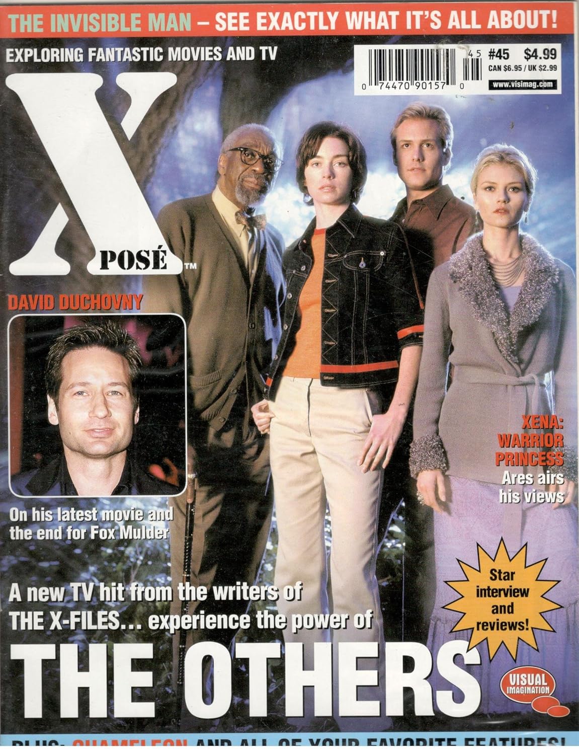 Xpose magazine #45 A new TV hit from the writers of THE X-FILES ...