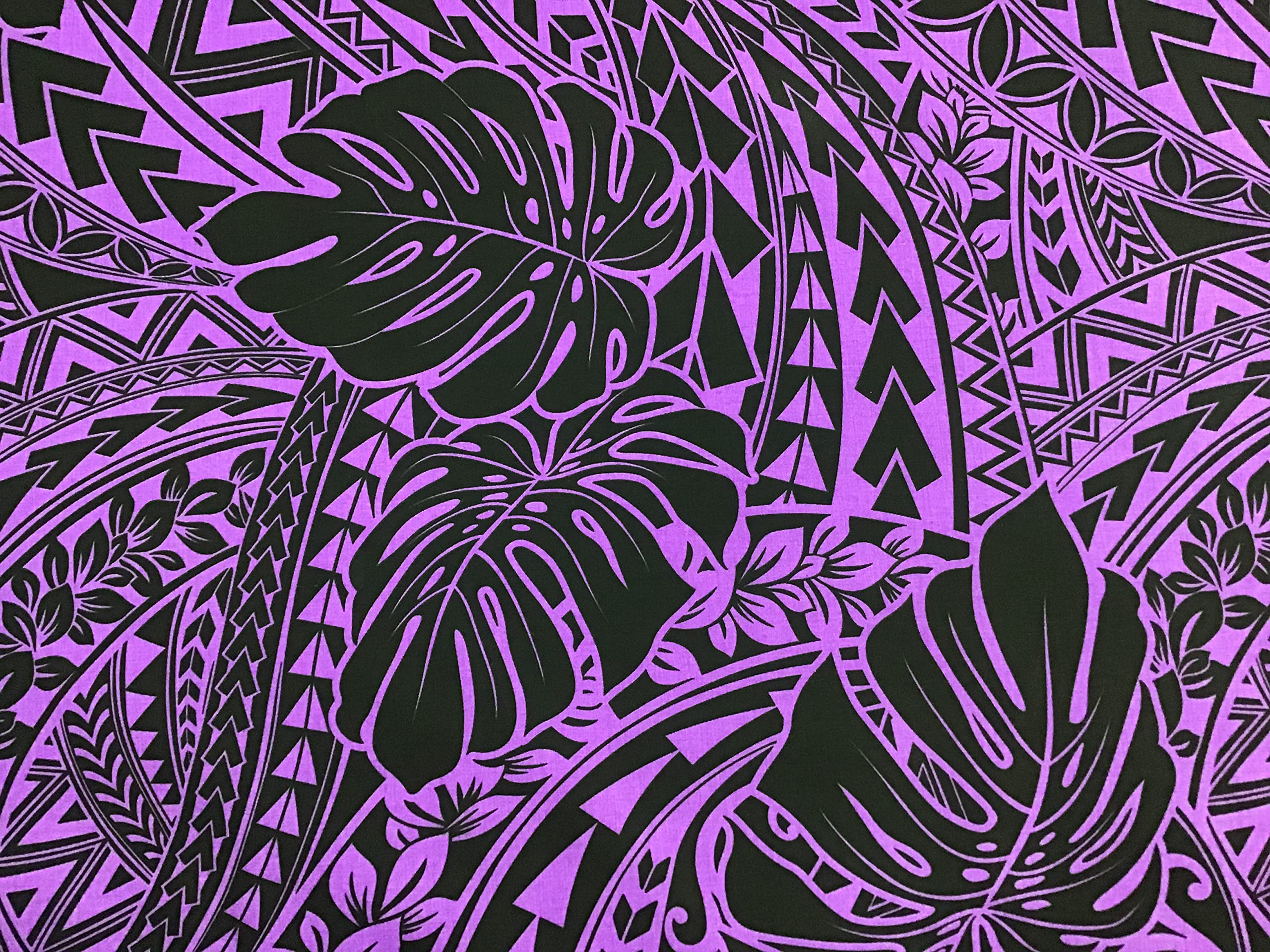 Purple Tribal Pattern