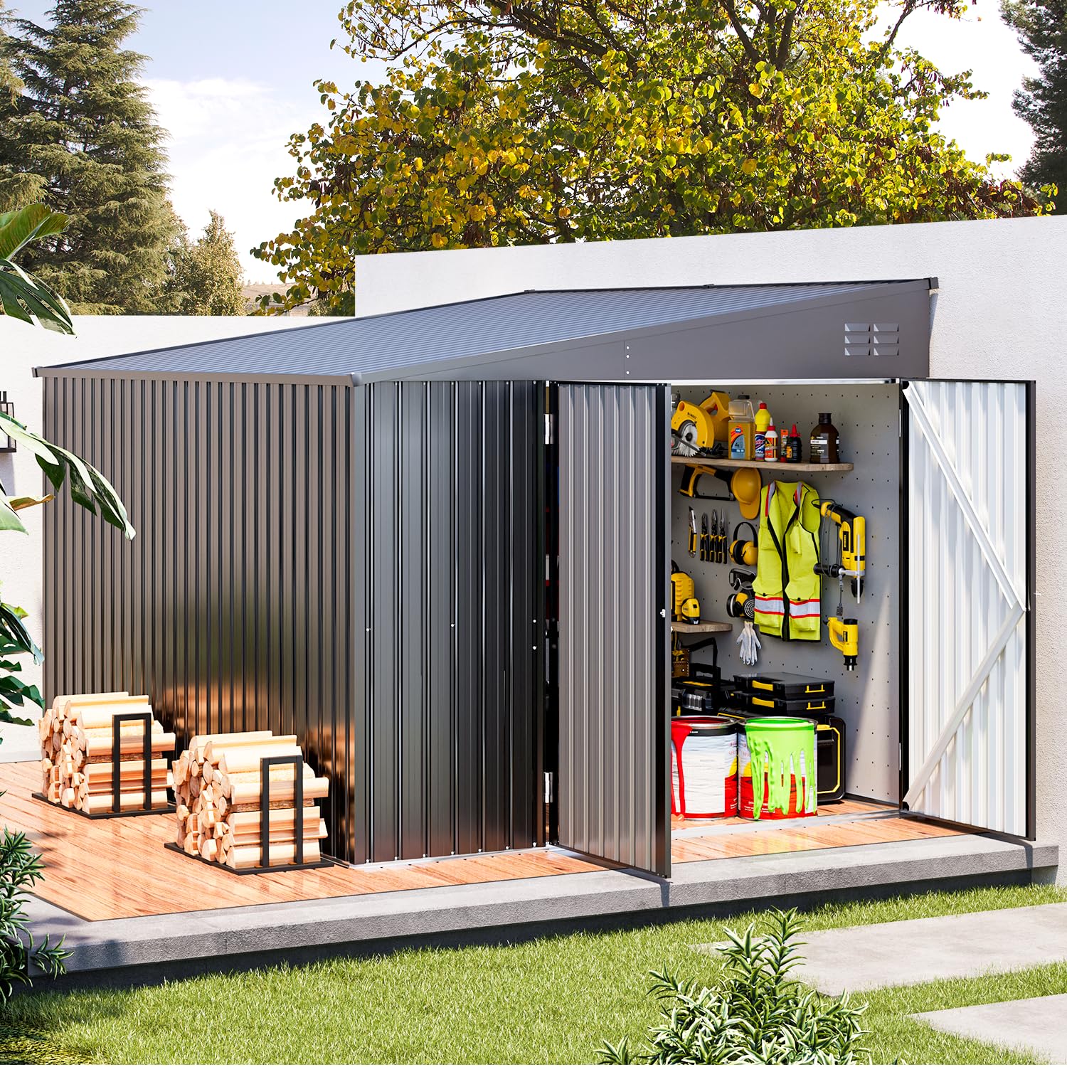 Outdoor Lean To Storage Ideas Lean To Sheds | Lean To Garden Sheds For
