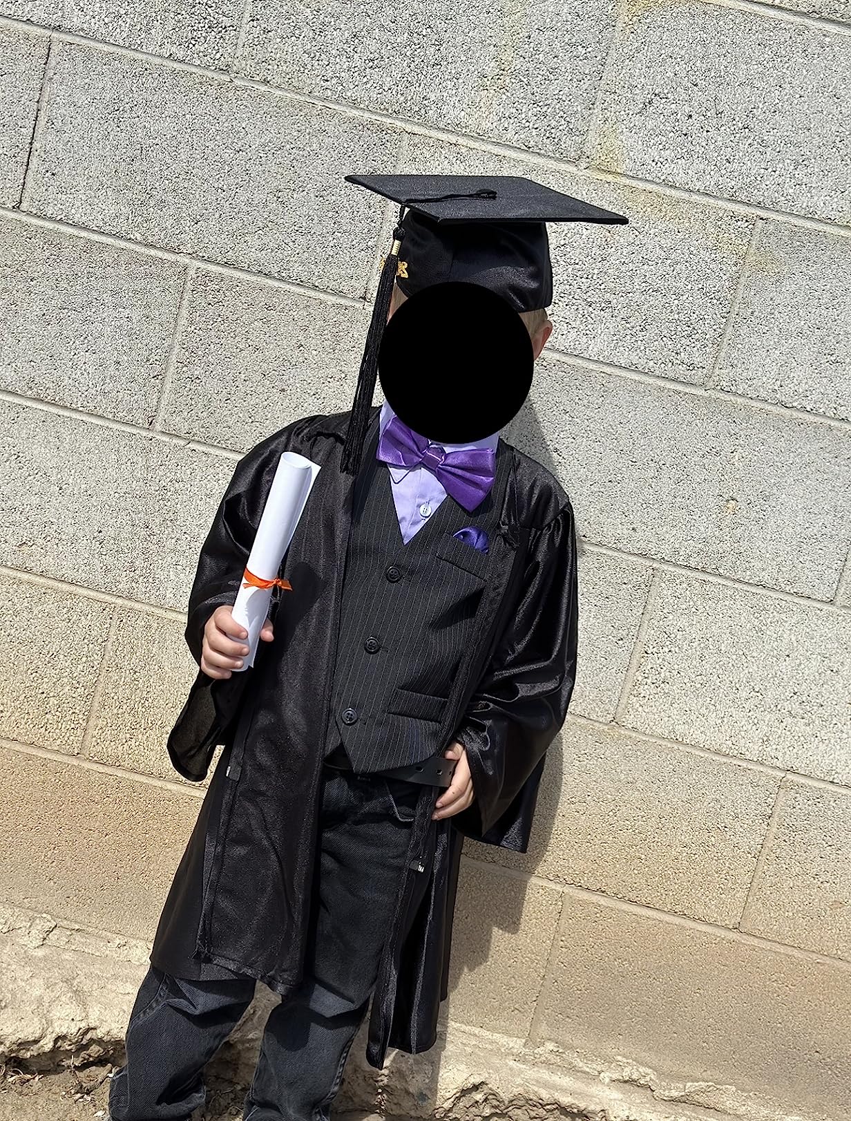 $4/mo - Finance Newrara Unisex Shiny Kindergarten Graduation Gown Cap ...