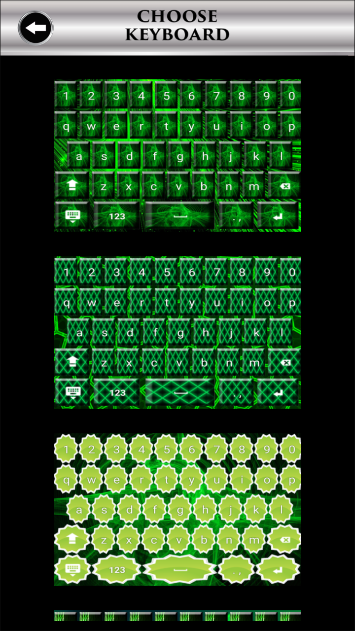 Green Neon Keyboards - App on Amazon Appstore
