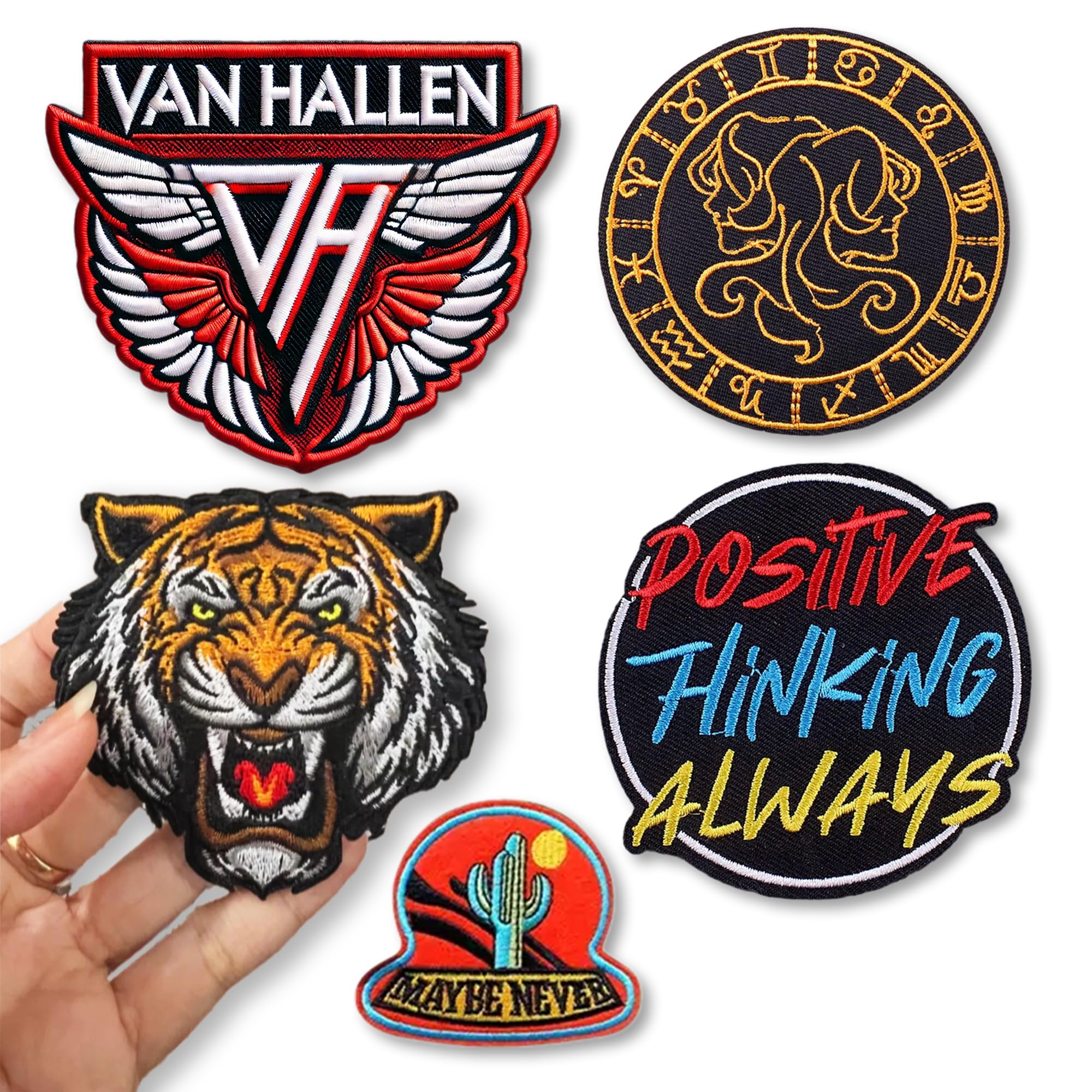 Amazon.com: Customized Logo Patches Embroidered, Image Patches Custom ...