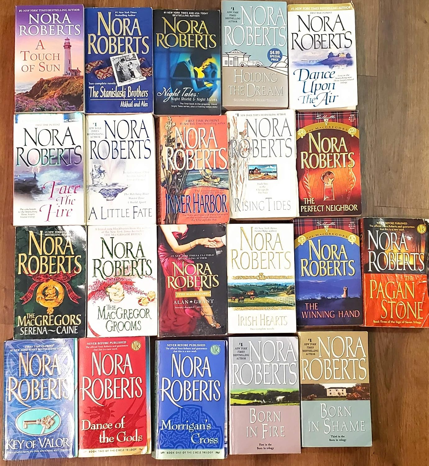 Nora Roberts Paperback Collection 21 Novel Set: Nora Roberts, none ...