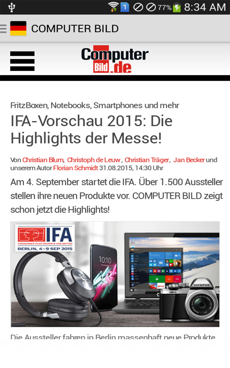 German Technology News - App on Amazon Appstore