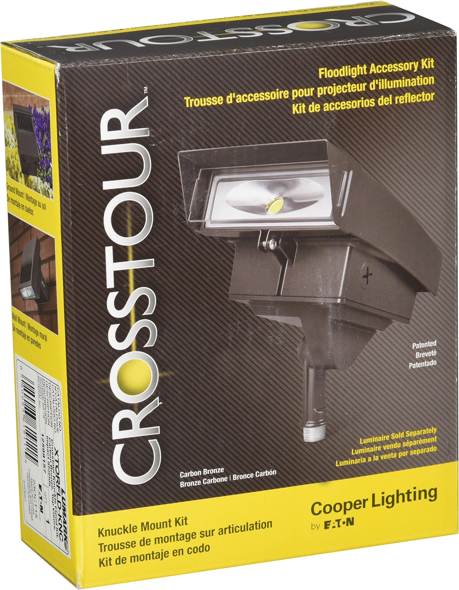 Lumark XTOR6BRL-W Crosstour 58W Carbon Outdoor Integrated LED Wall Pack ...