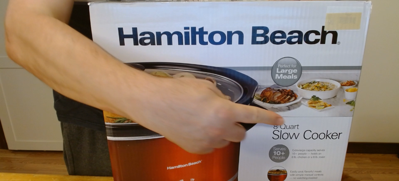 Watch Unboxing Hamilton Beach Slow Cooker with 3 Cooking Settings on ...