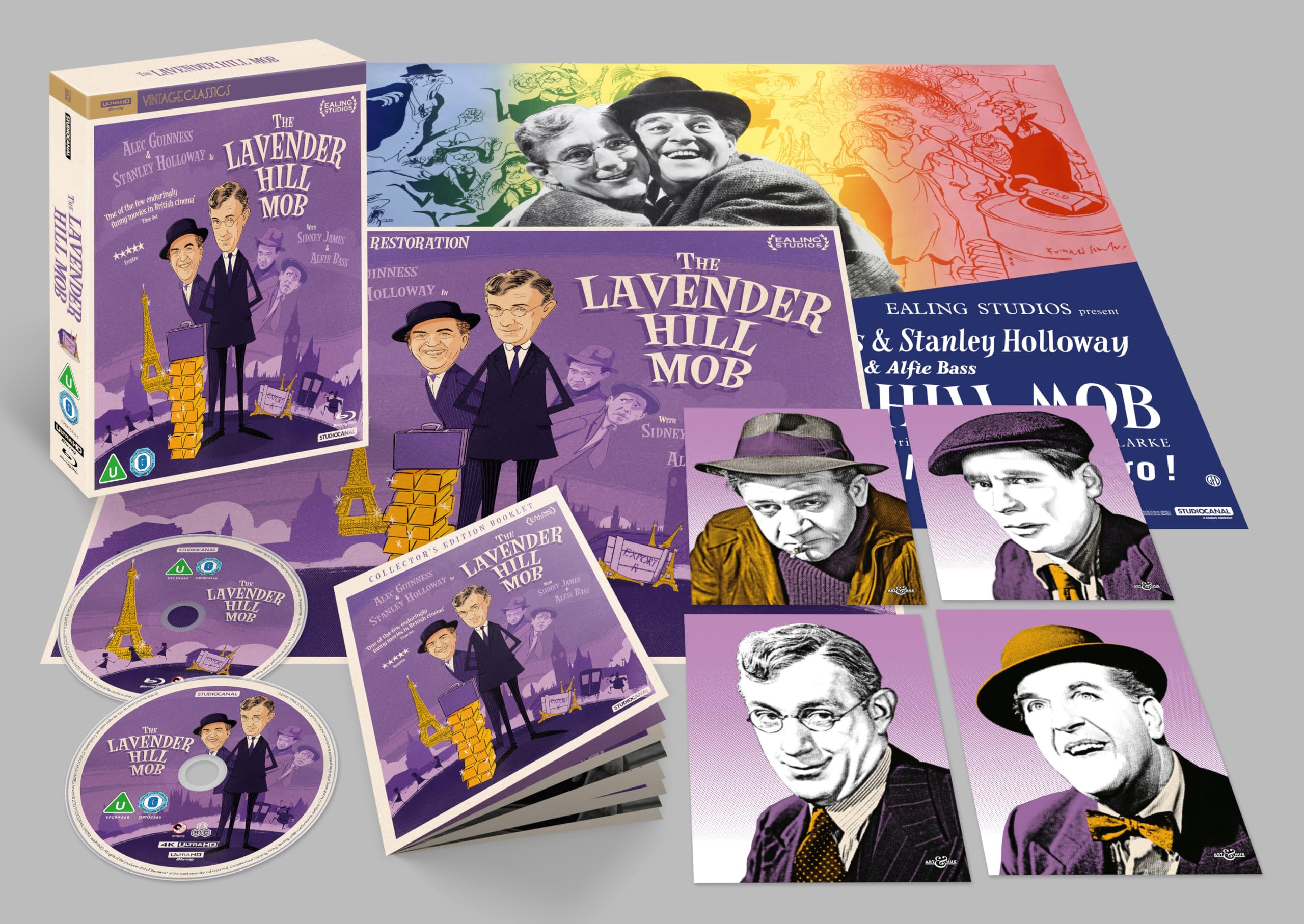 The Lavender Hill Mob Collectors Edition (Vintage Classics) [Blu-ray ...