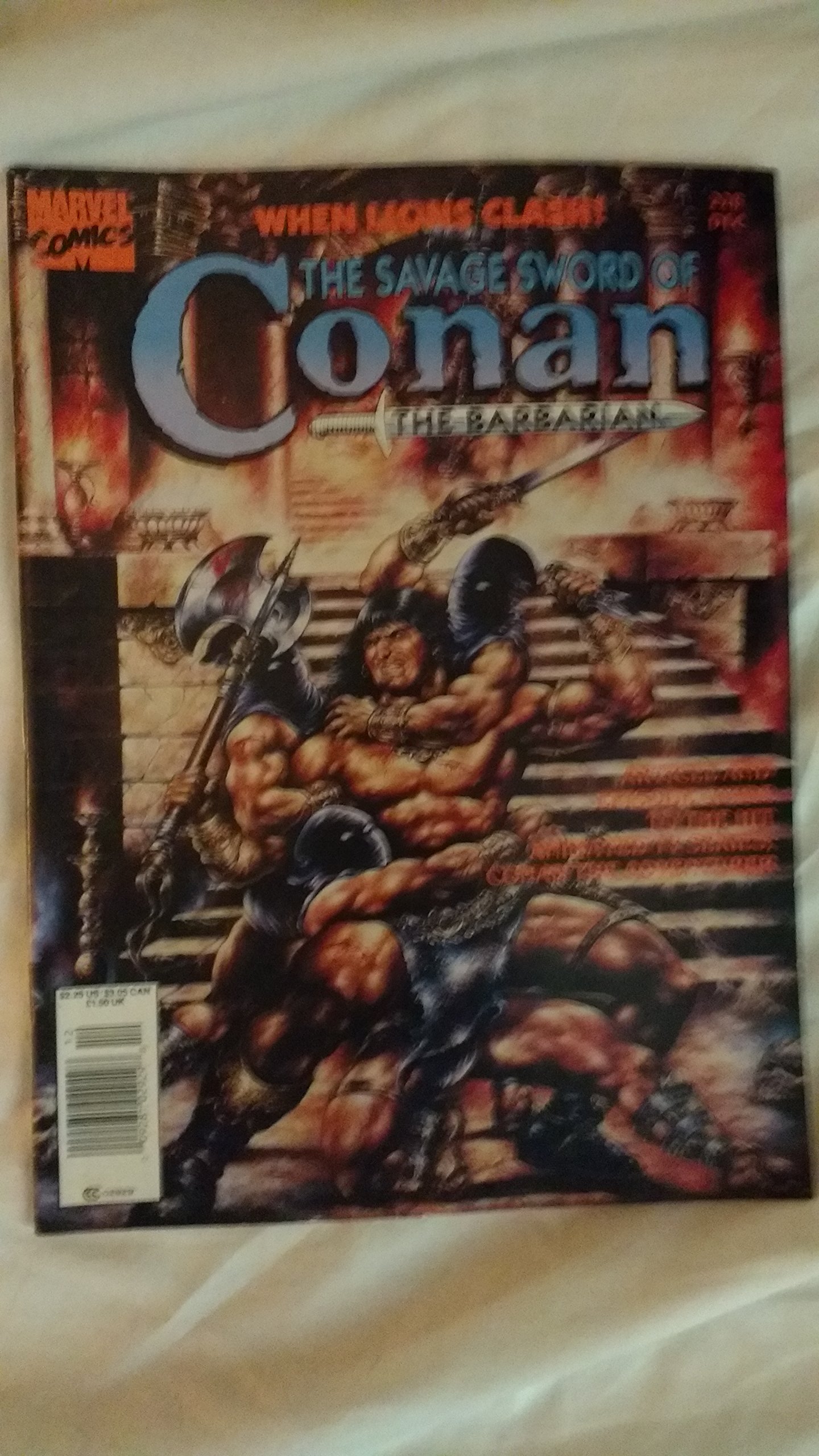 Amazon.com: The Savage Sword of Conan #228: Roy Thomas, Alex Nino ...