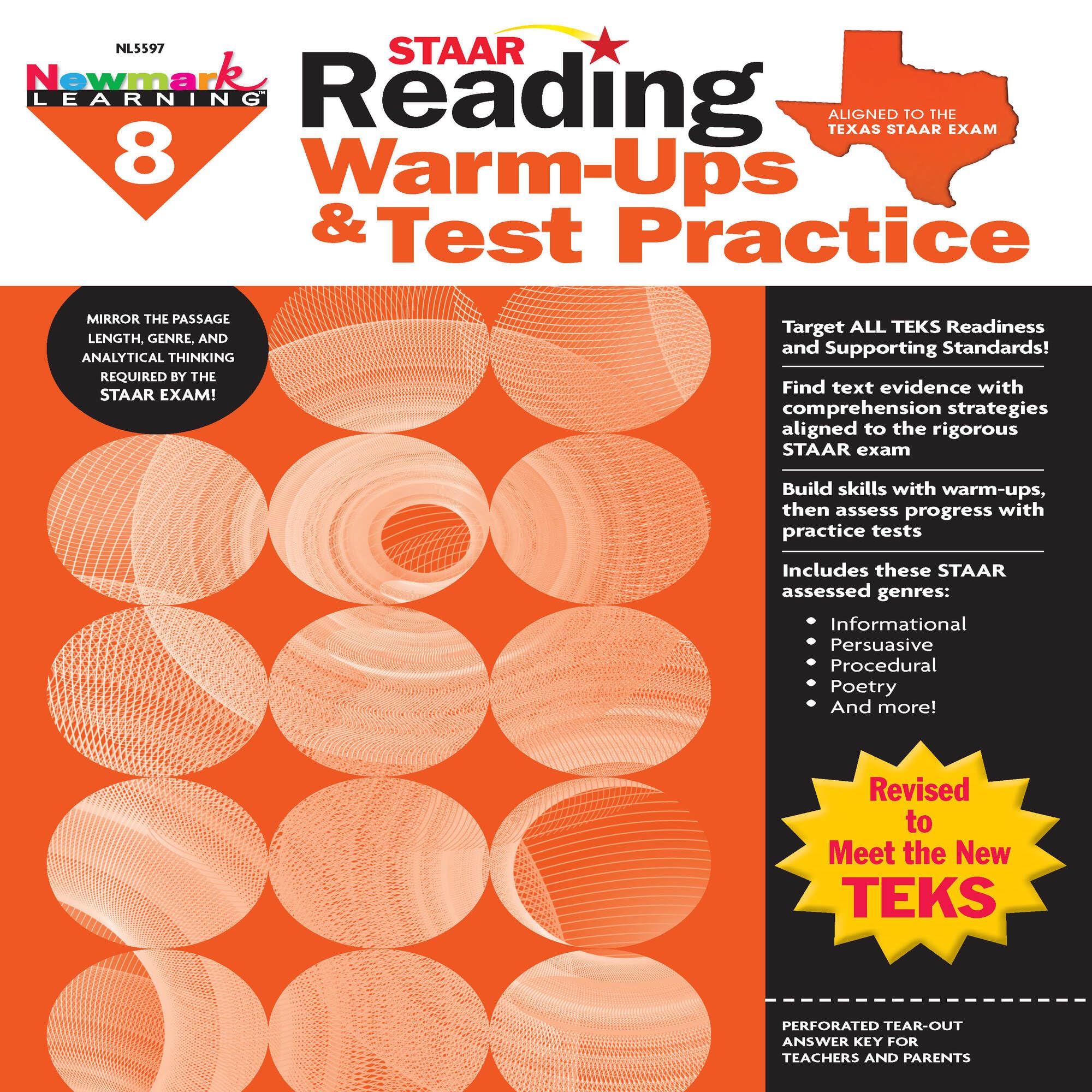 Snapklik.com : STAAR Reading Warm-Ups & Test Practice I For Children In ...