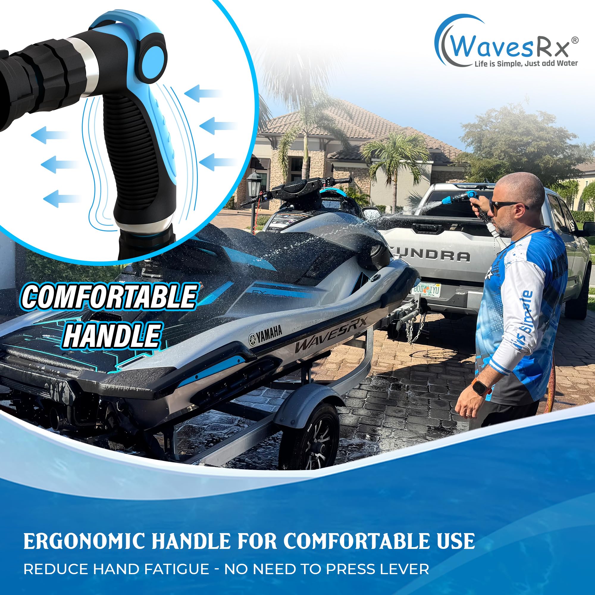 Snapklik.com : WAVESRX PWC Foam Cannon Sprayer & Engine Flush Mixer To ...