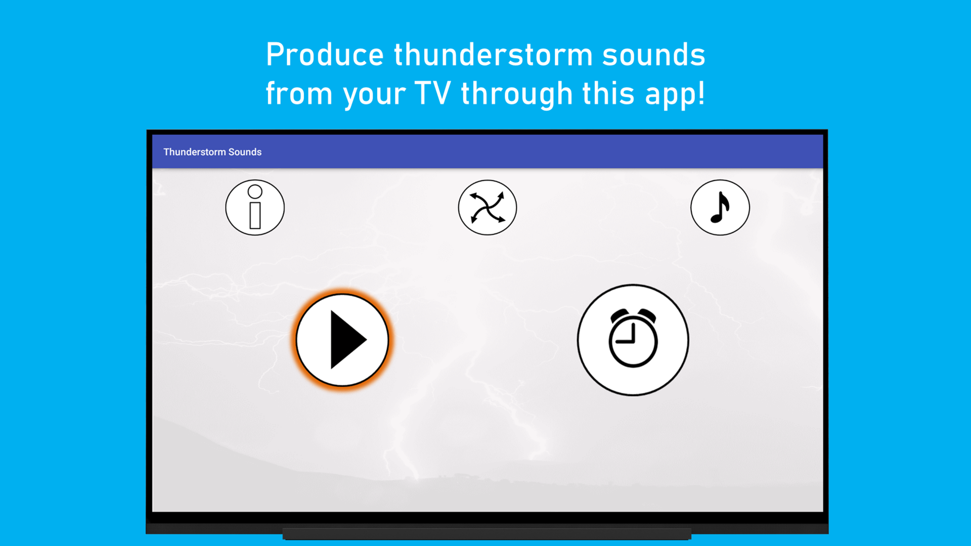 Thunderstorm Sounds - App on Amazon Appstore