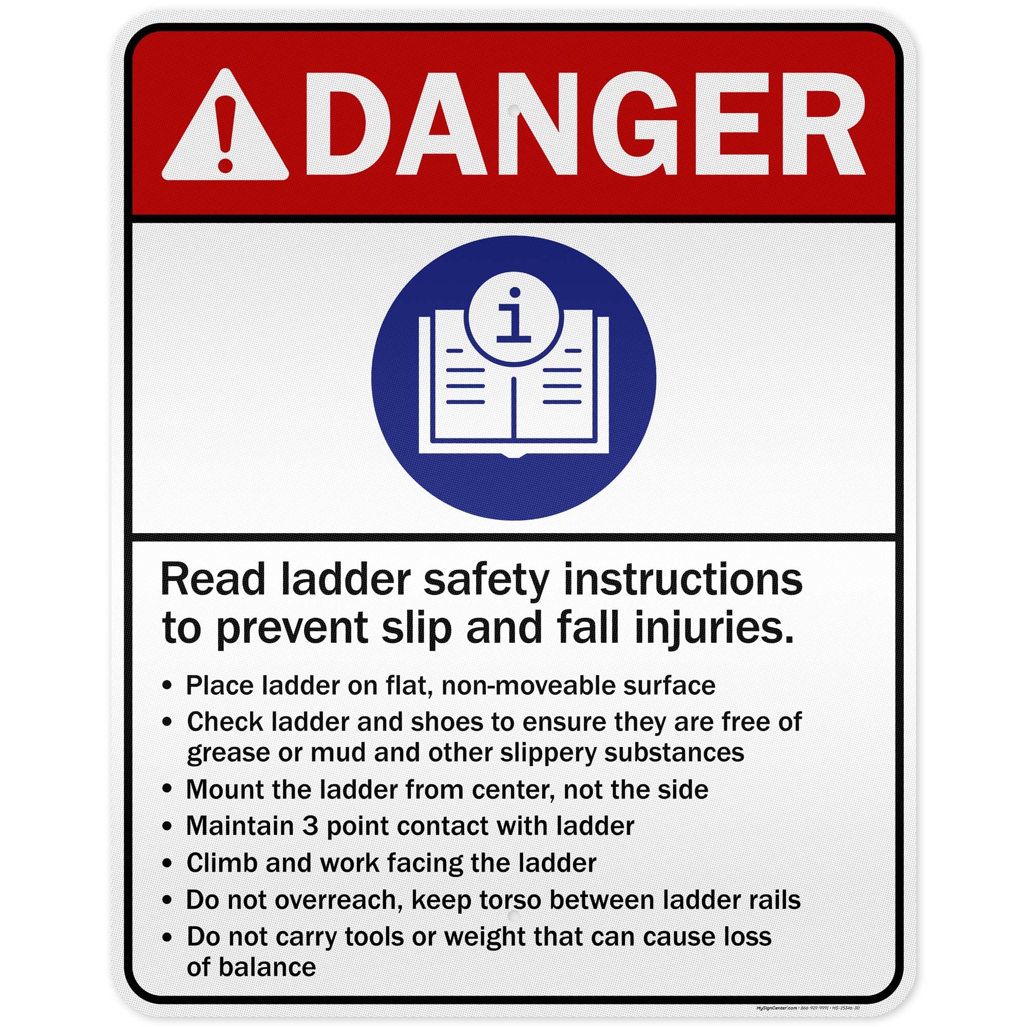 Safety Instructions Sign
