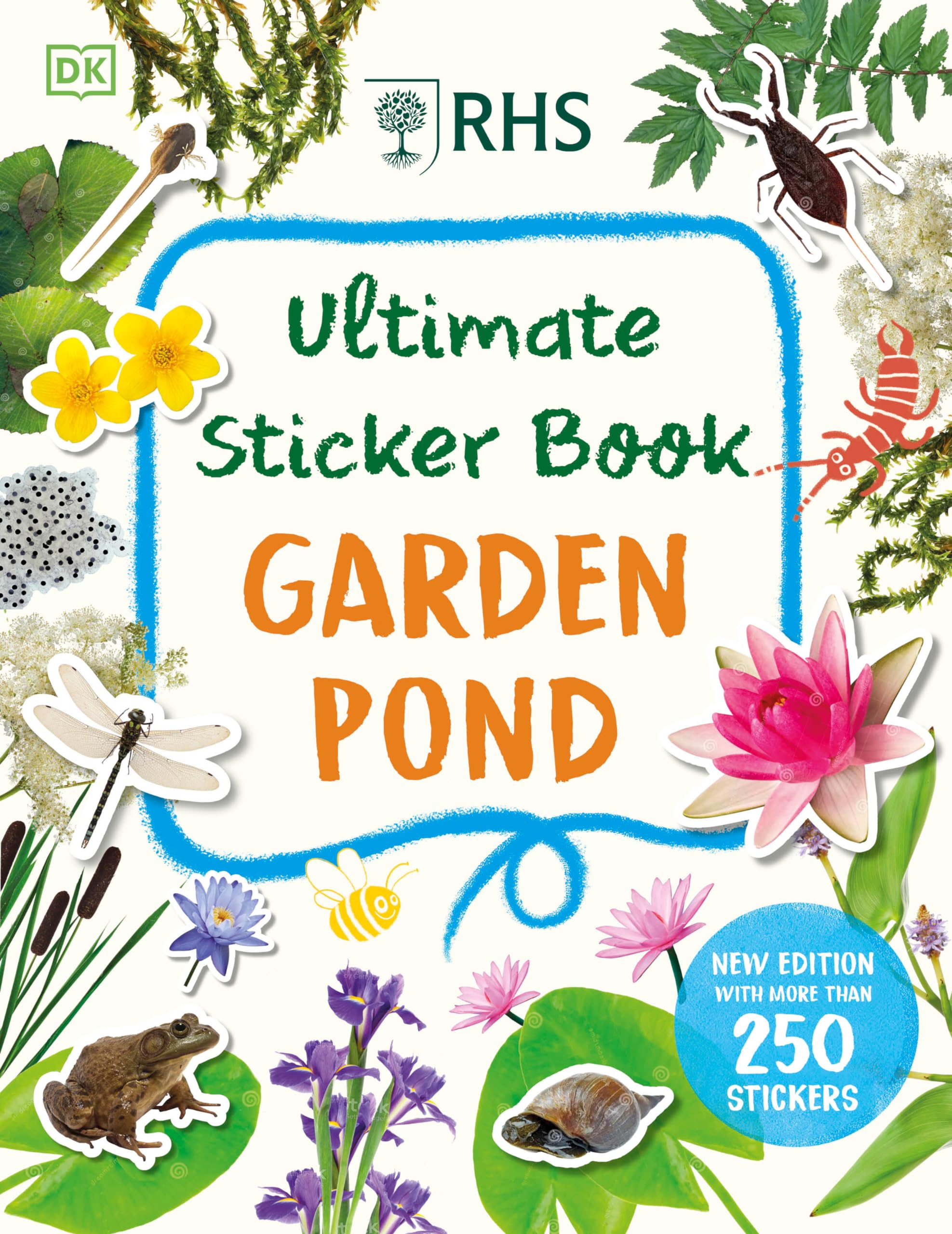 Ultimate Sticker Book Garden Pond: DK: 9780744099614: Amazon.com: Books