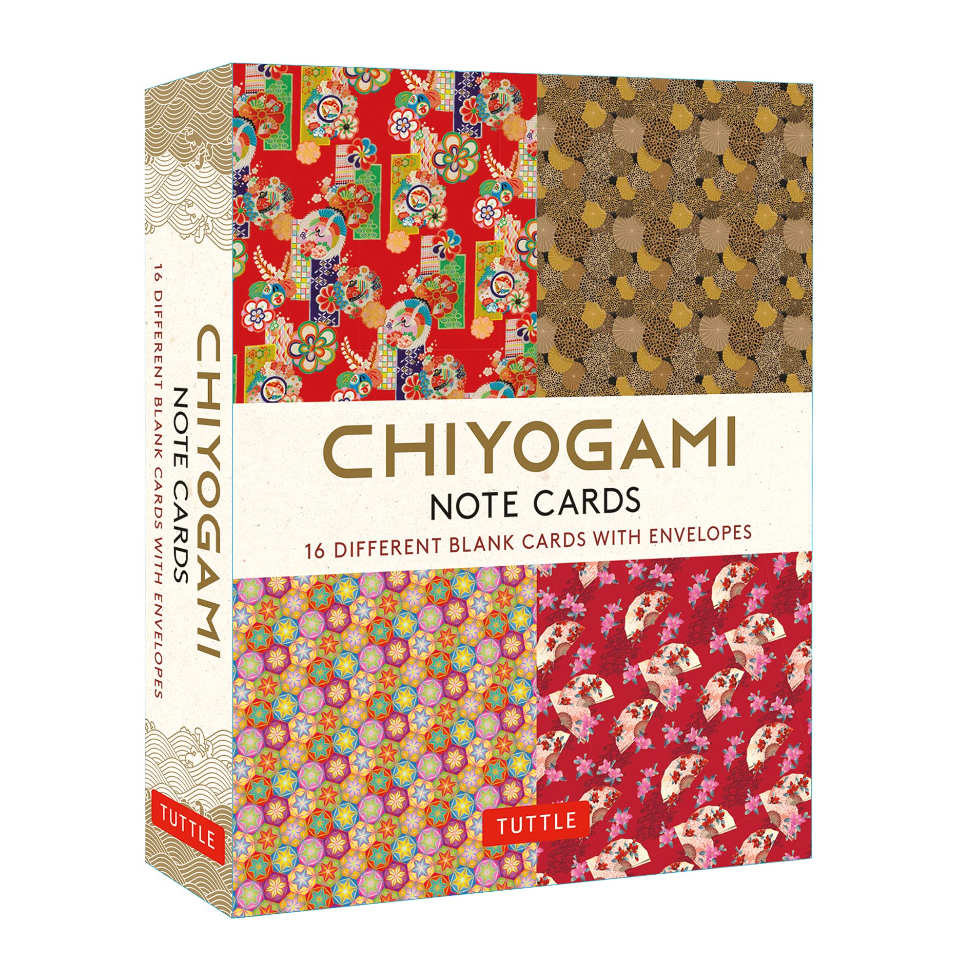 Chiyogami Japanese, 16 Note Cards: 16 Different Blank Cards with 17 ...
